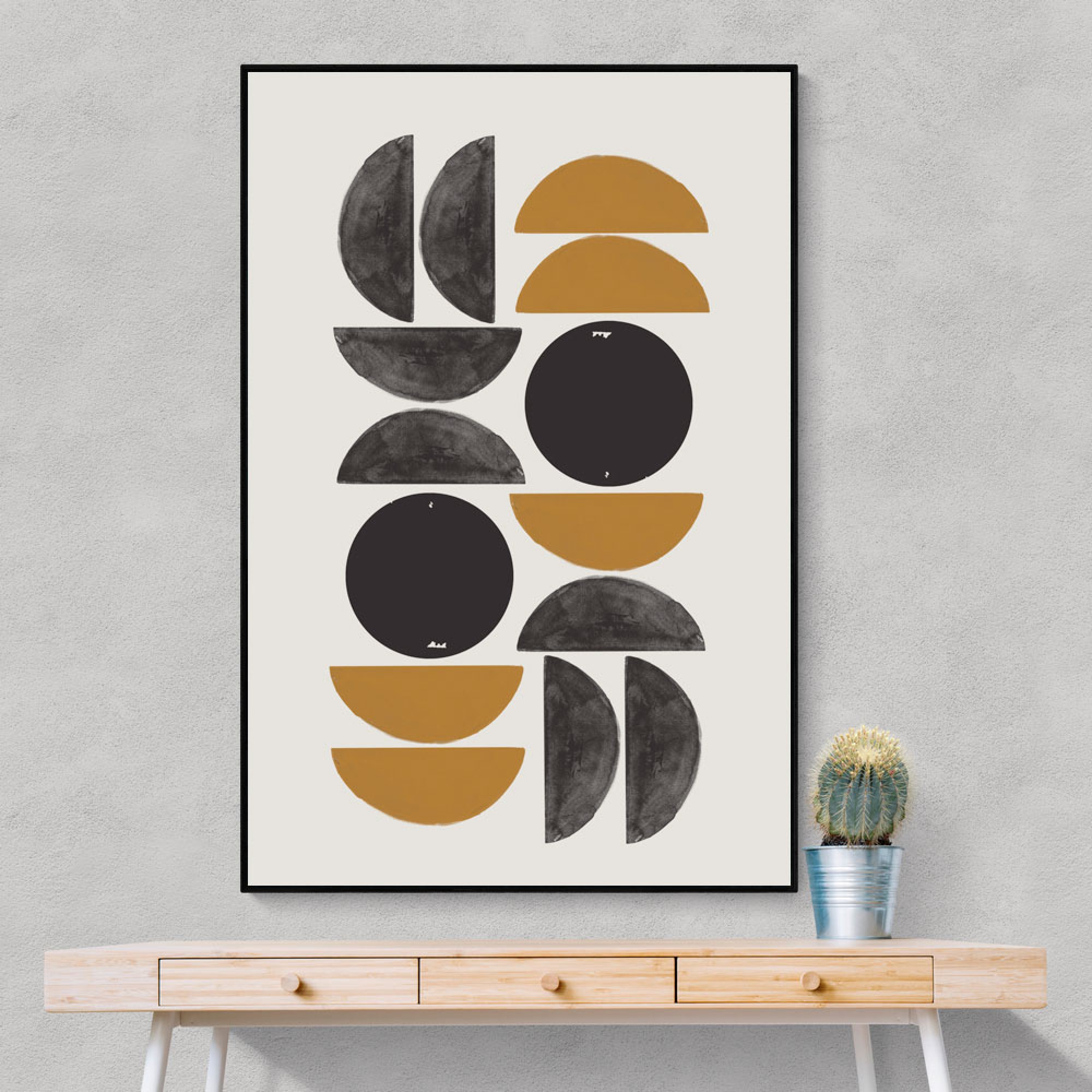 Retro Composition Wall Art