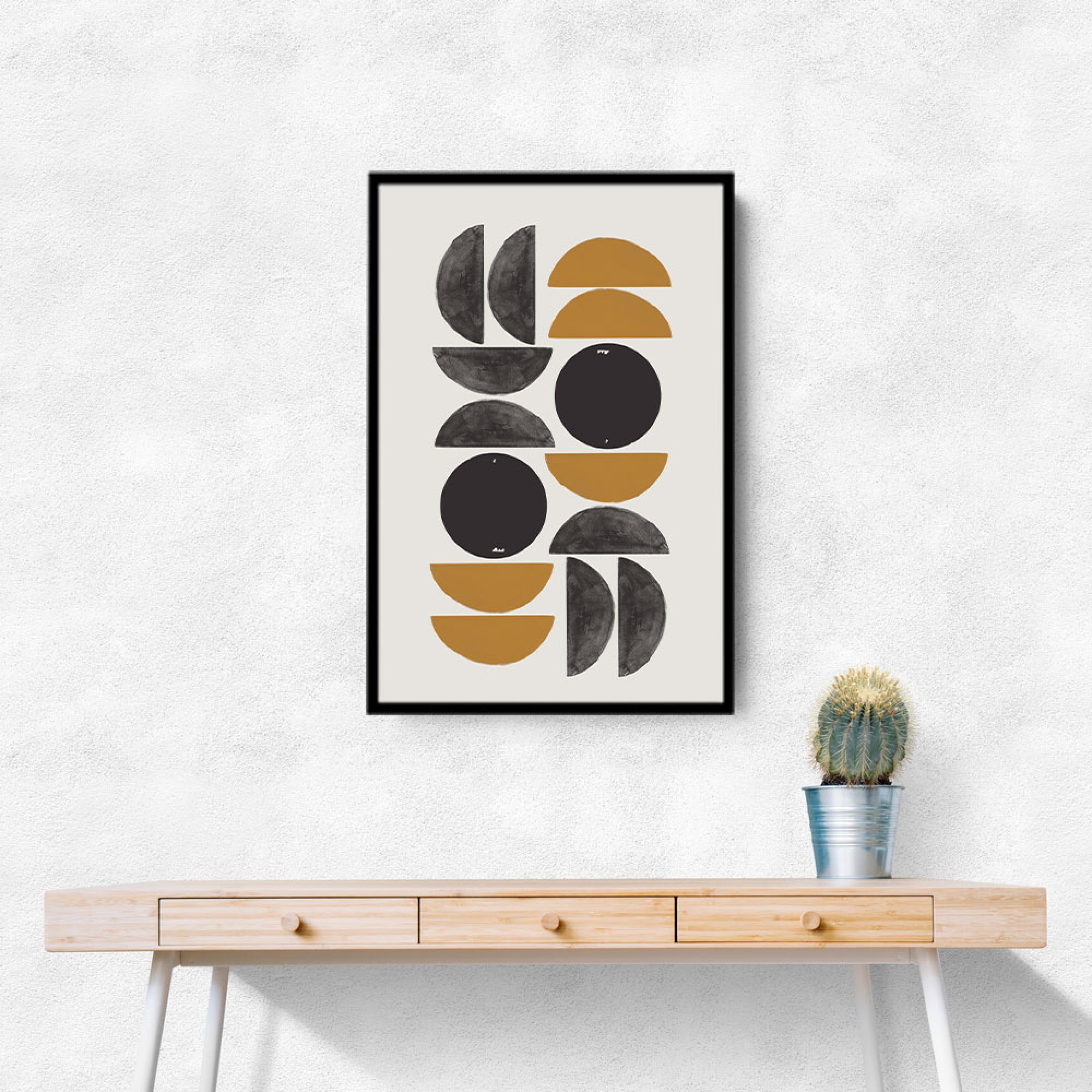 Retro Composition Wall Art