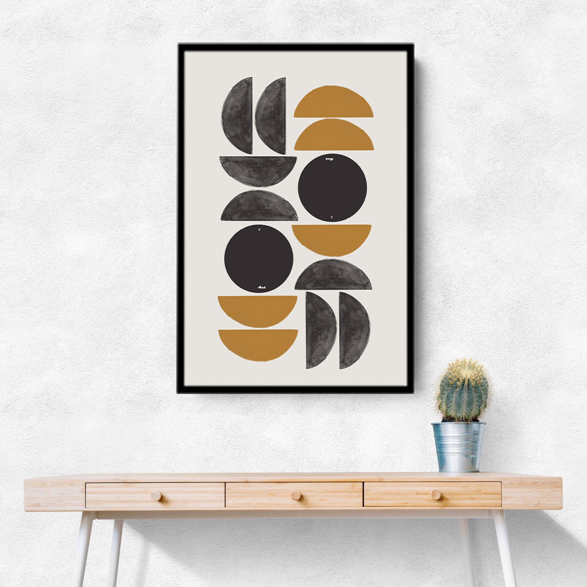 Retro Composition Wall Art