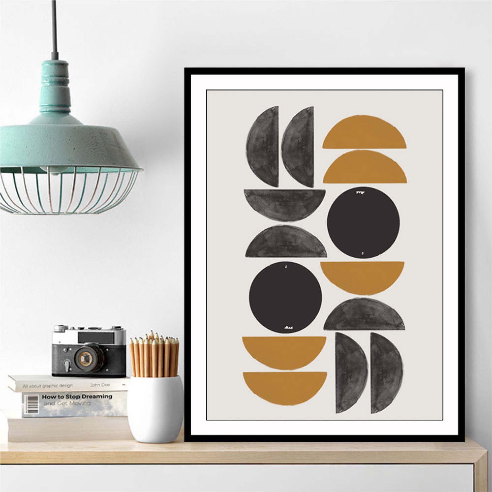 Retro Composition Wall Art