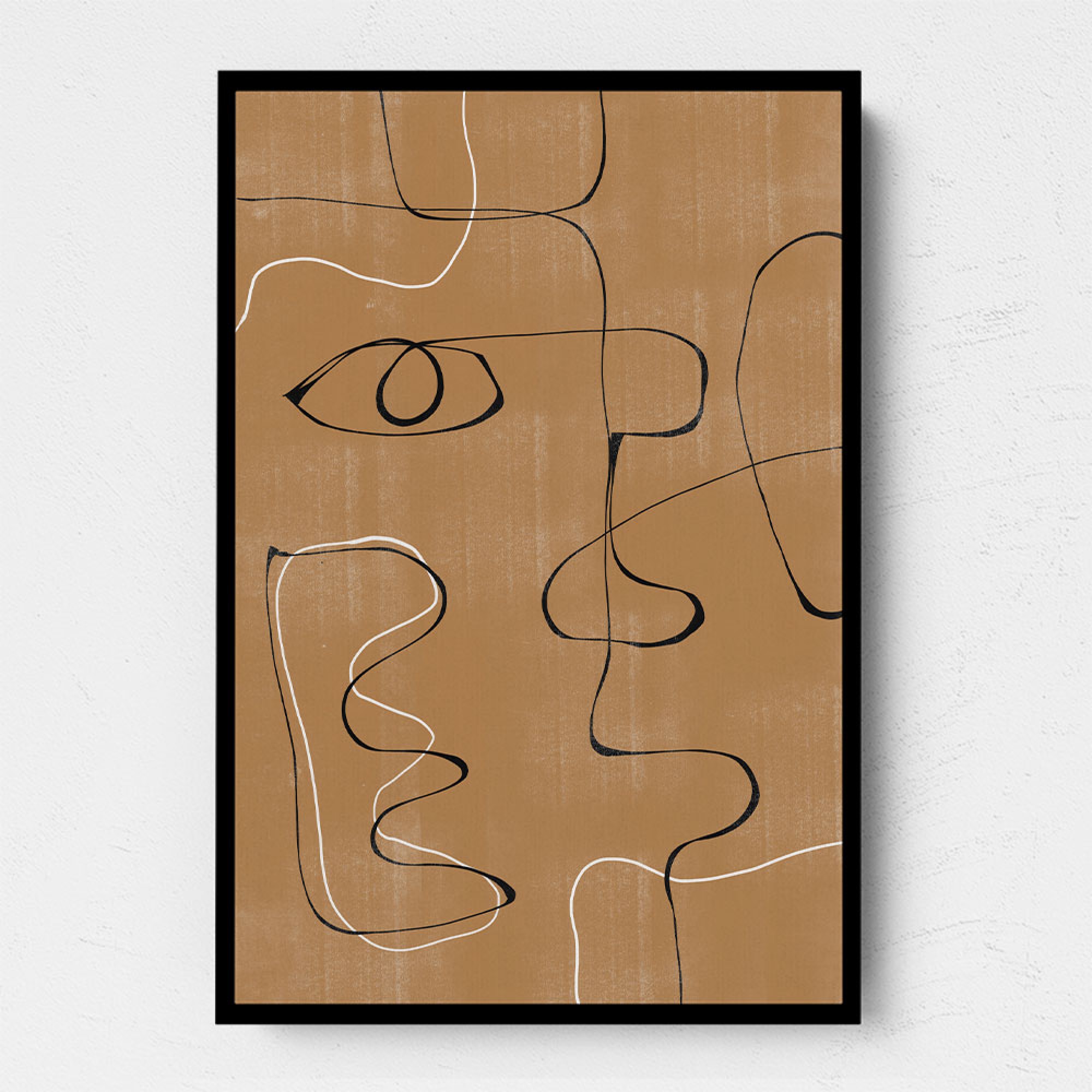 Abstract Face No3. Wall Art