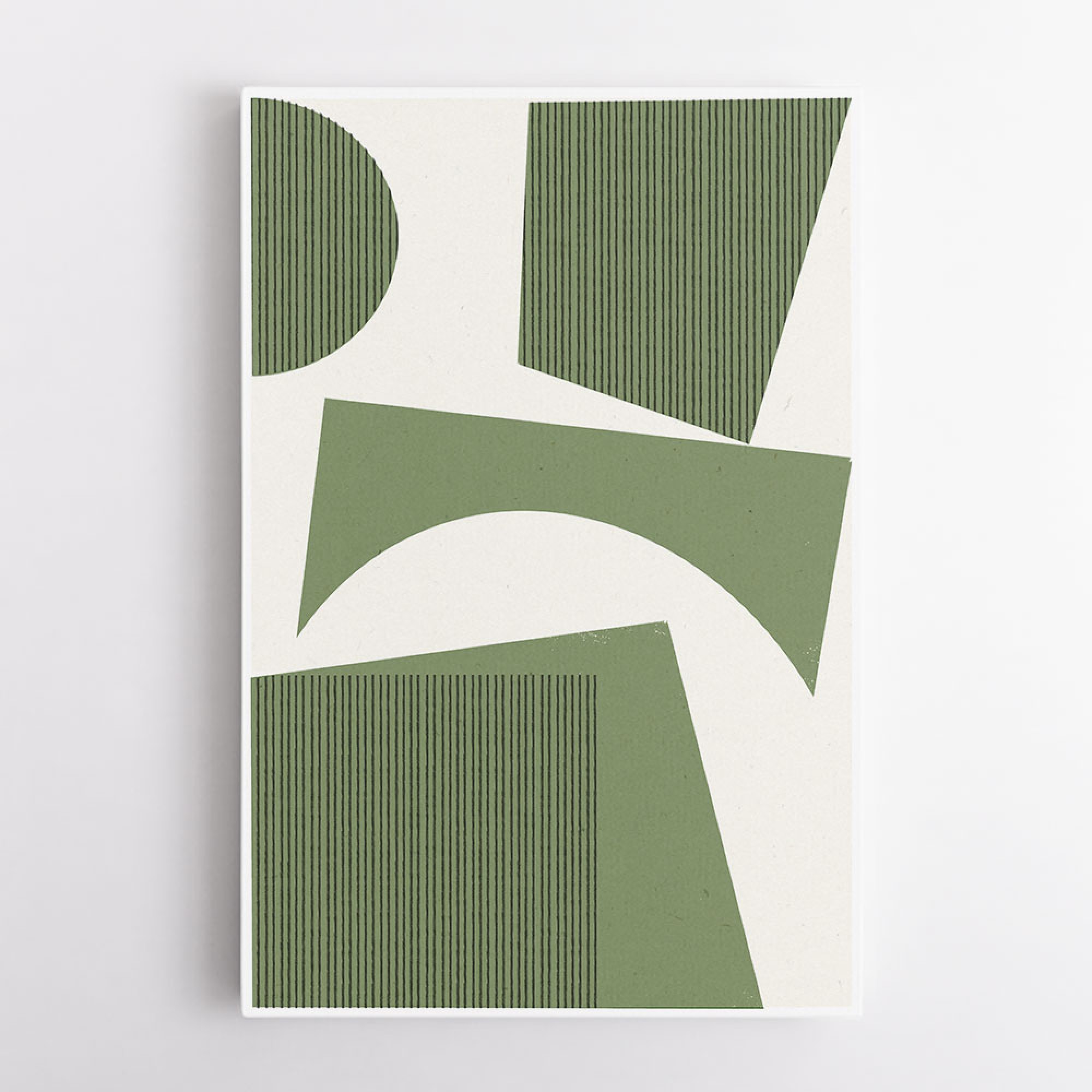 Modern Abstract Shape 01 Wall Art