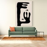 Abstract Face No2. Wall Art