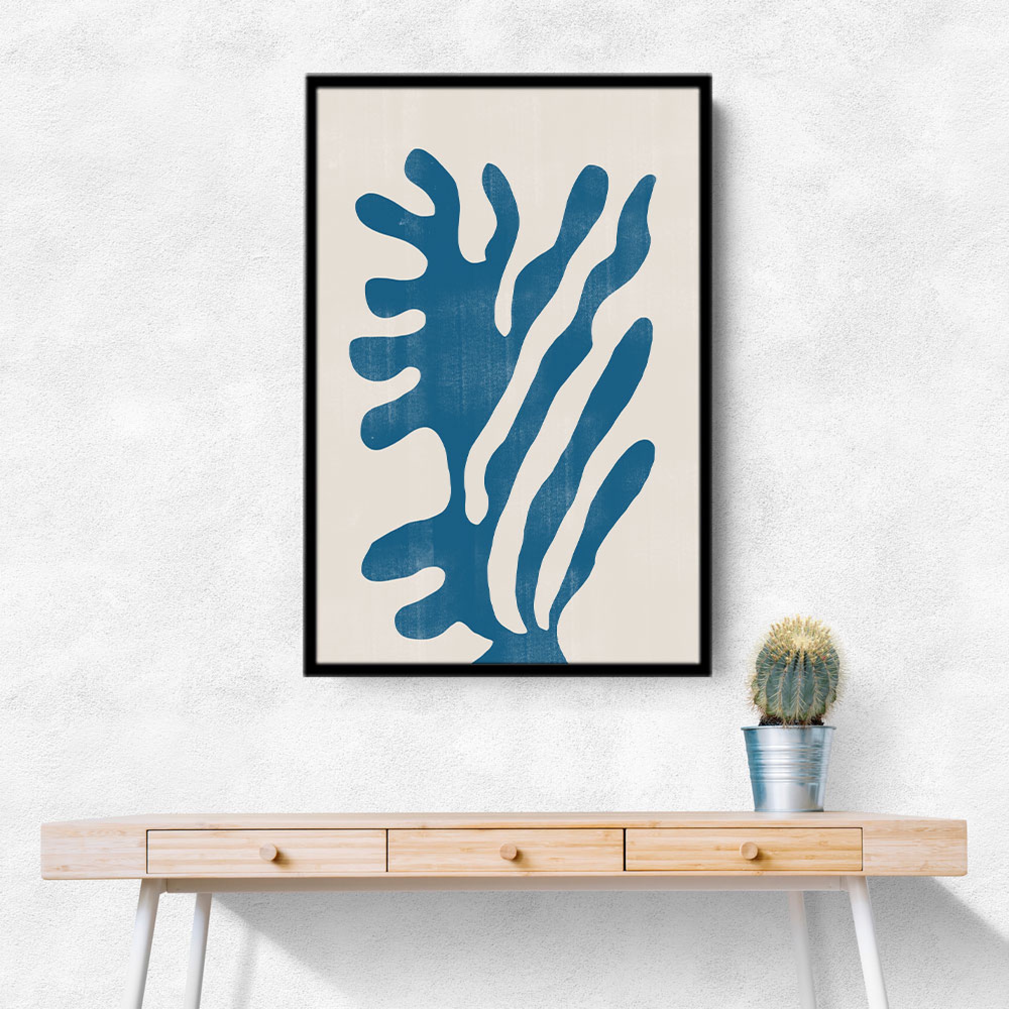 Abstract Plant No2. Wall Art