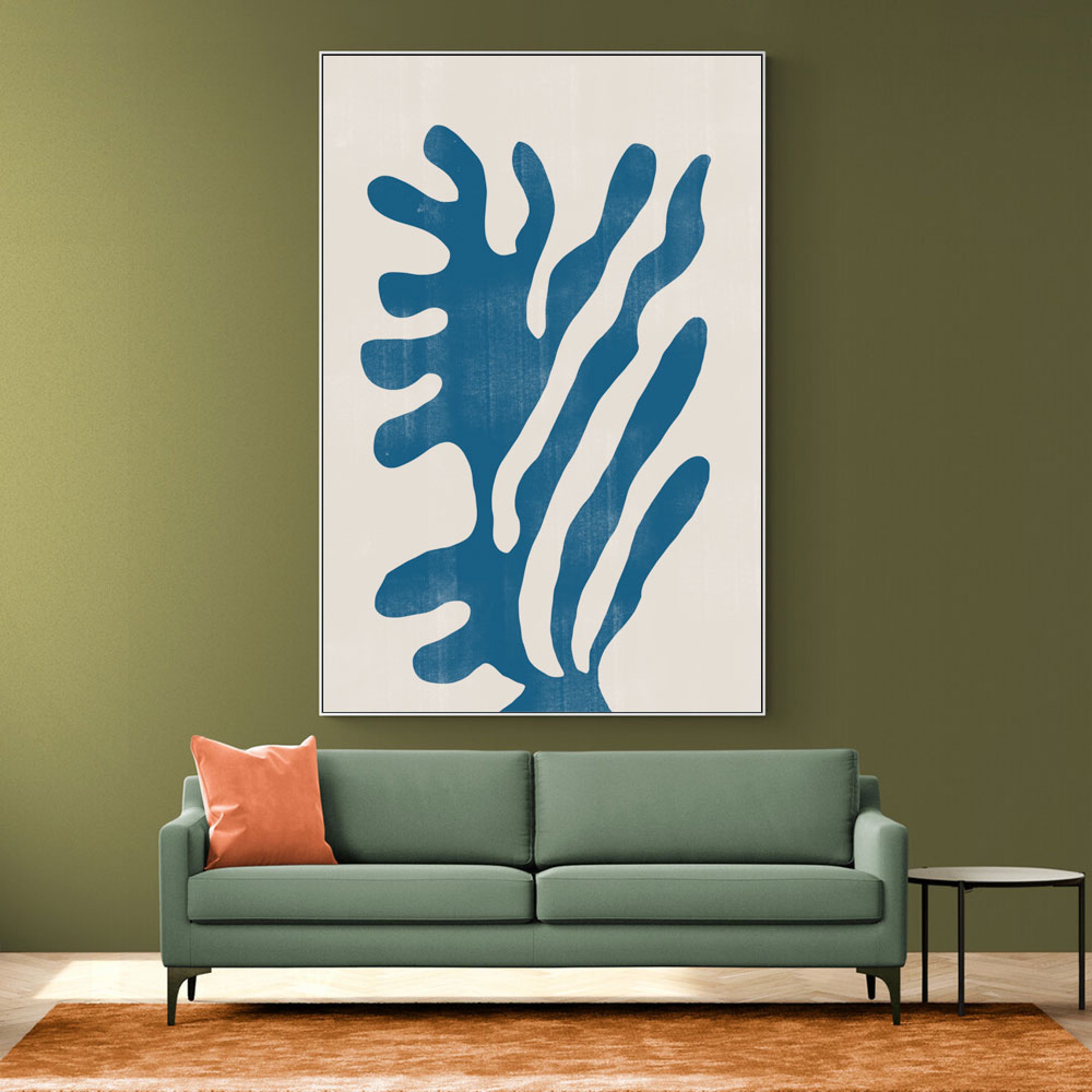 Abstract Plant No2. Wall Art