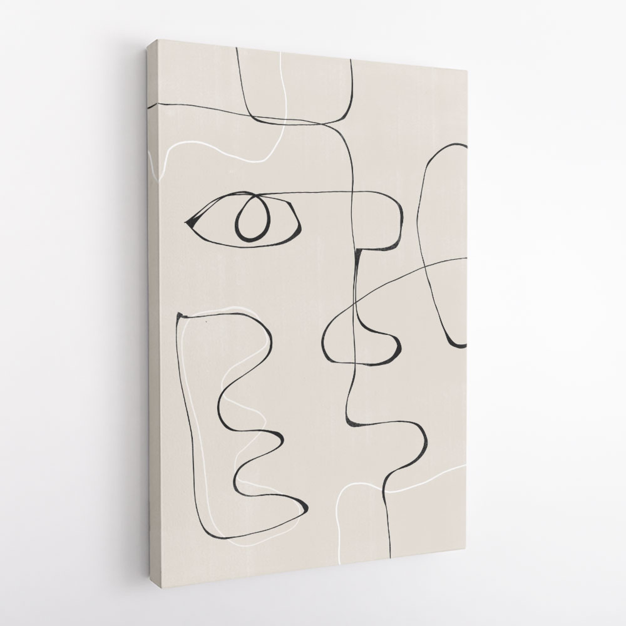 Abstract Face No2. Wall Art