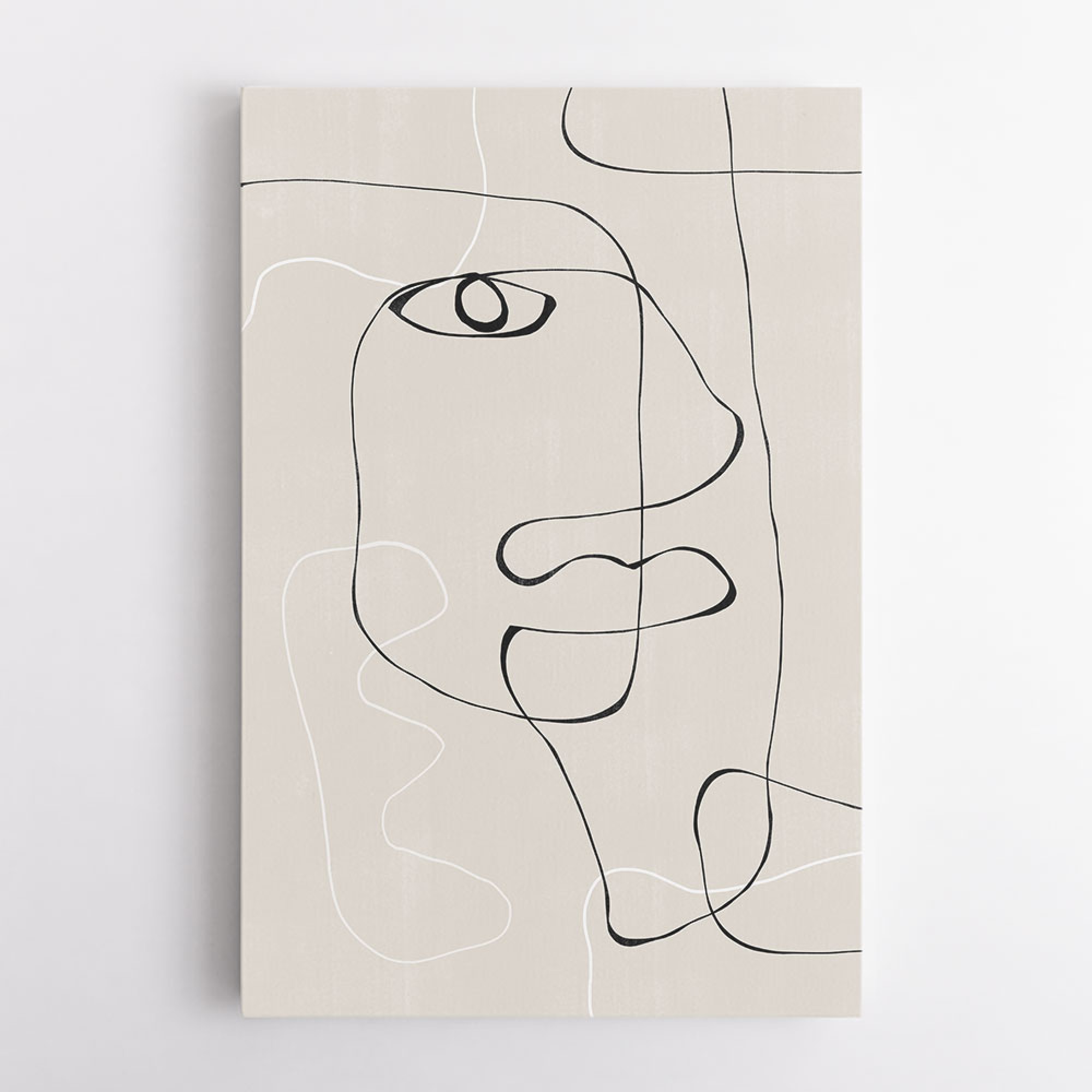 Abstract Face No1. Wall Art