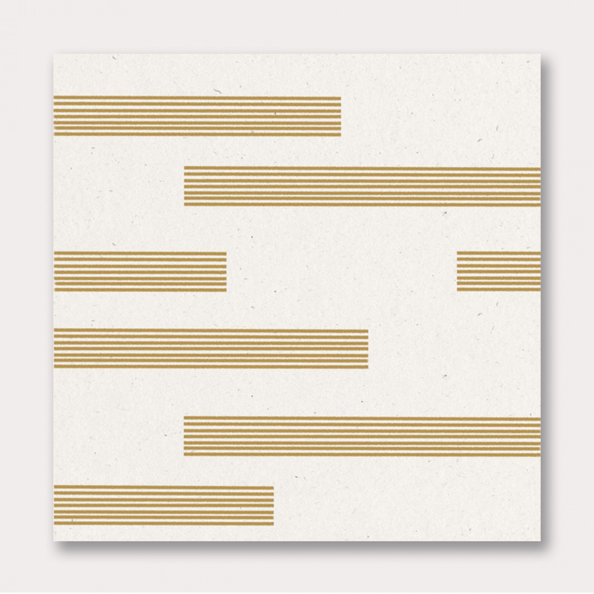 Simple Blue Lines Pattern II Wall Art