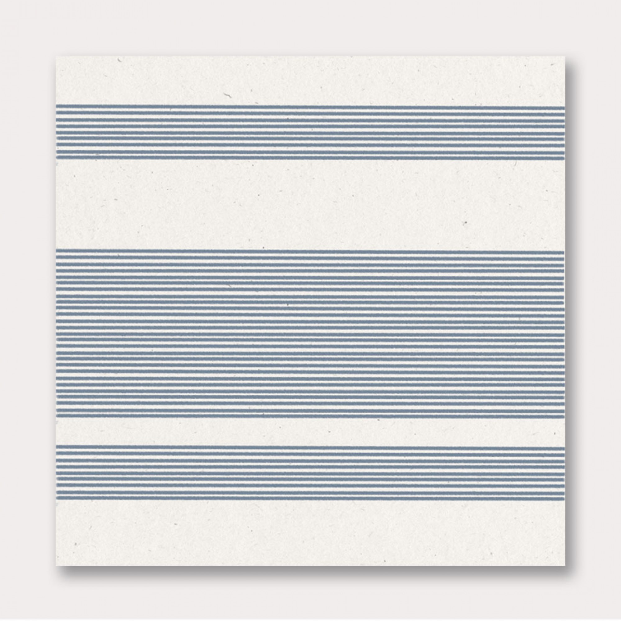 Simple Blue Lines Pattern Wall Art