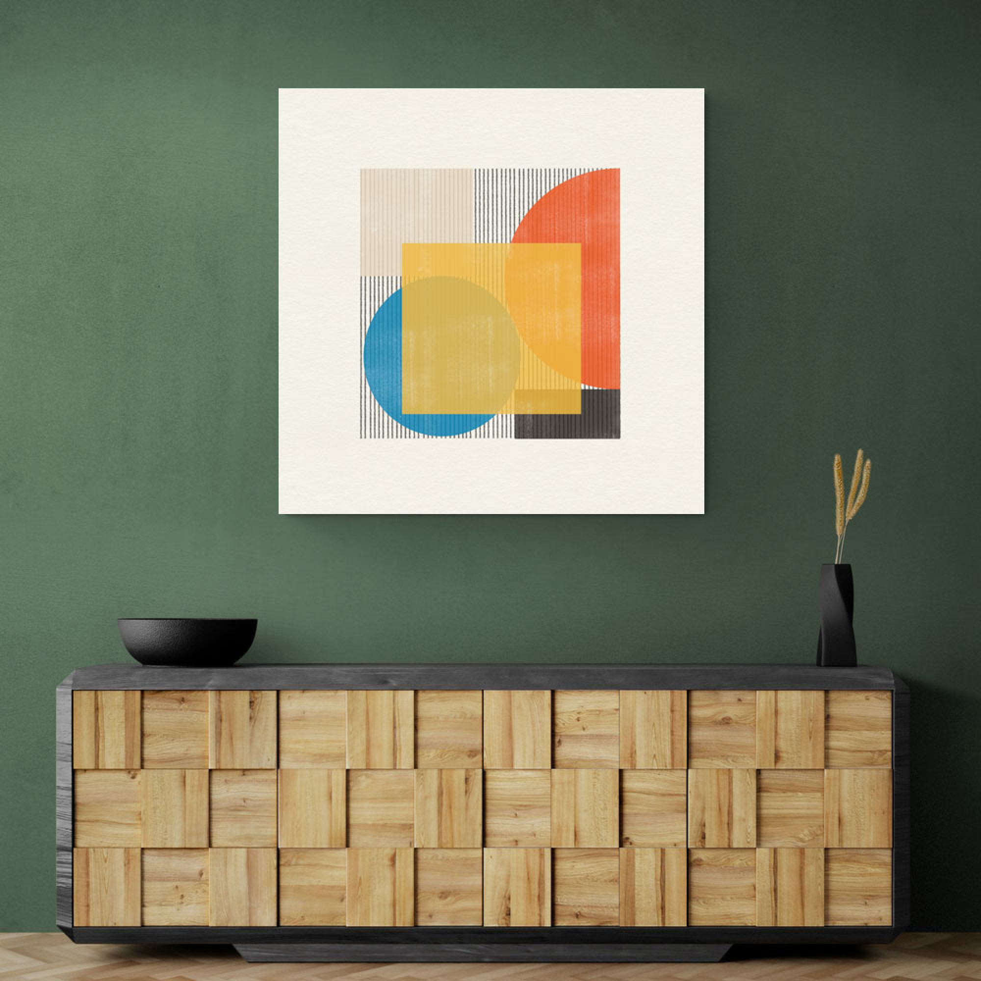 Midcentury Modern Object No2 Wall Art