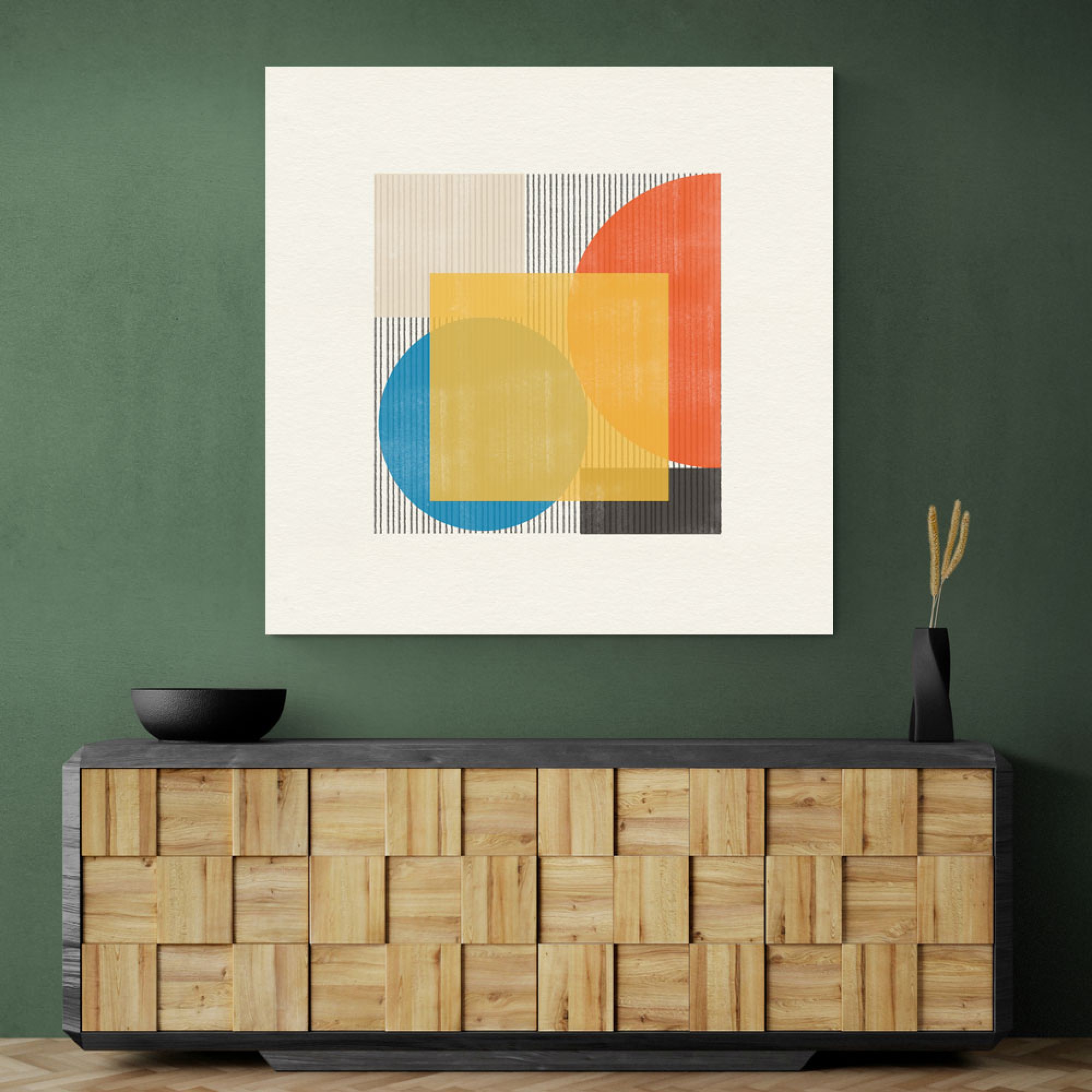 Midcentury Modern Object No2 Wall Art
