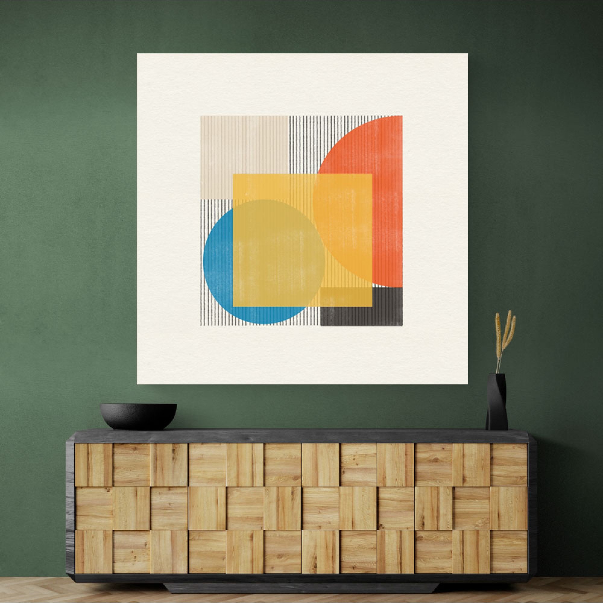 Midcentury Modern Object No2 Wall Art