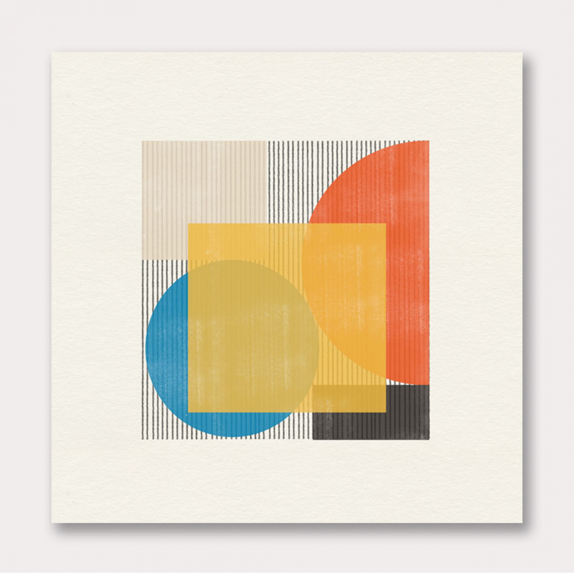 Midcentury Modern Object No2 Wall Art