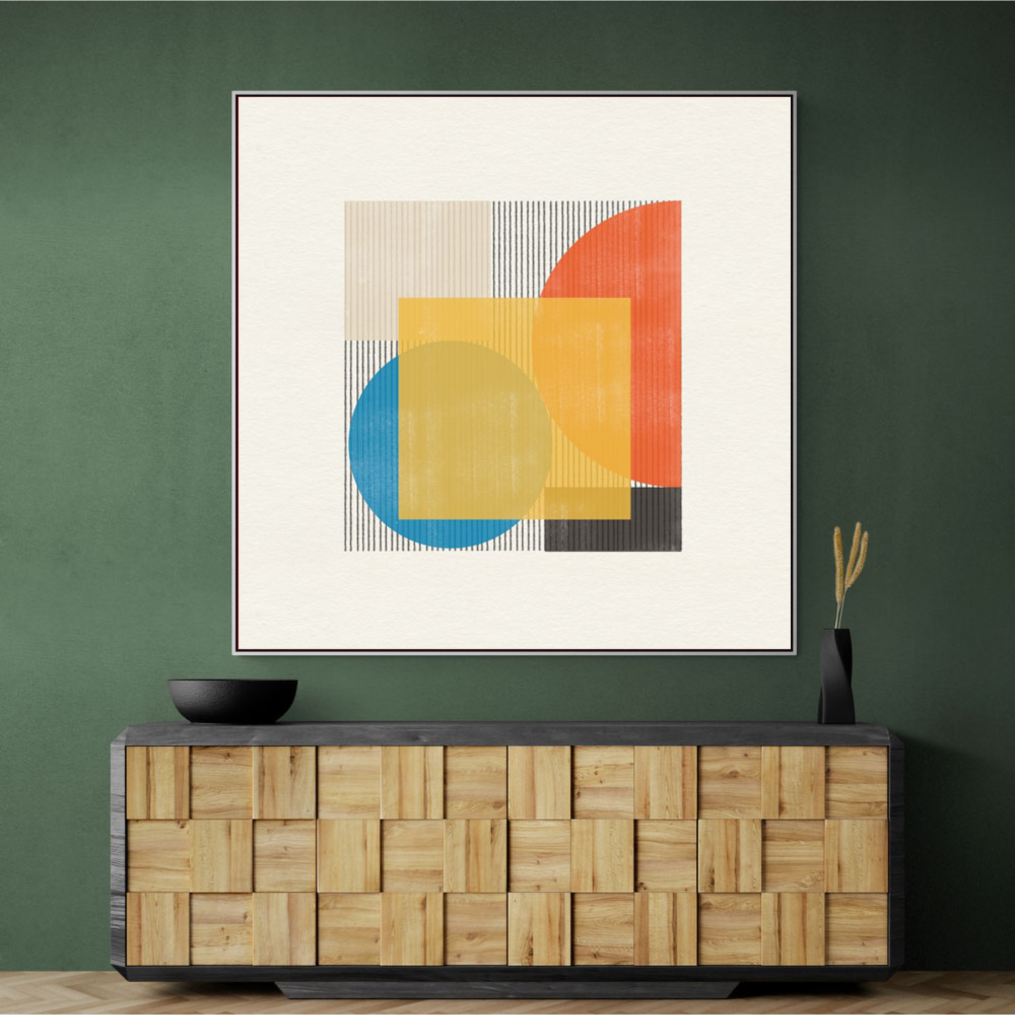 Midcentury Modern Object No2 Wall Art