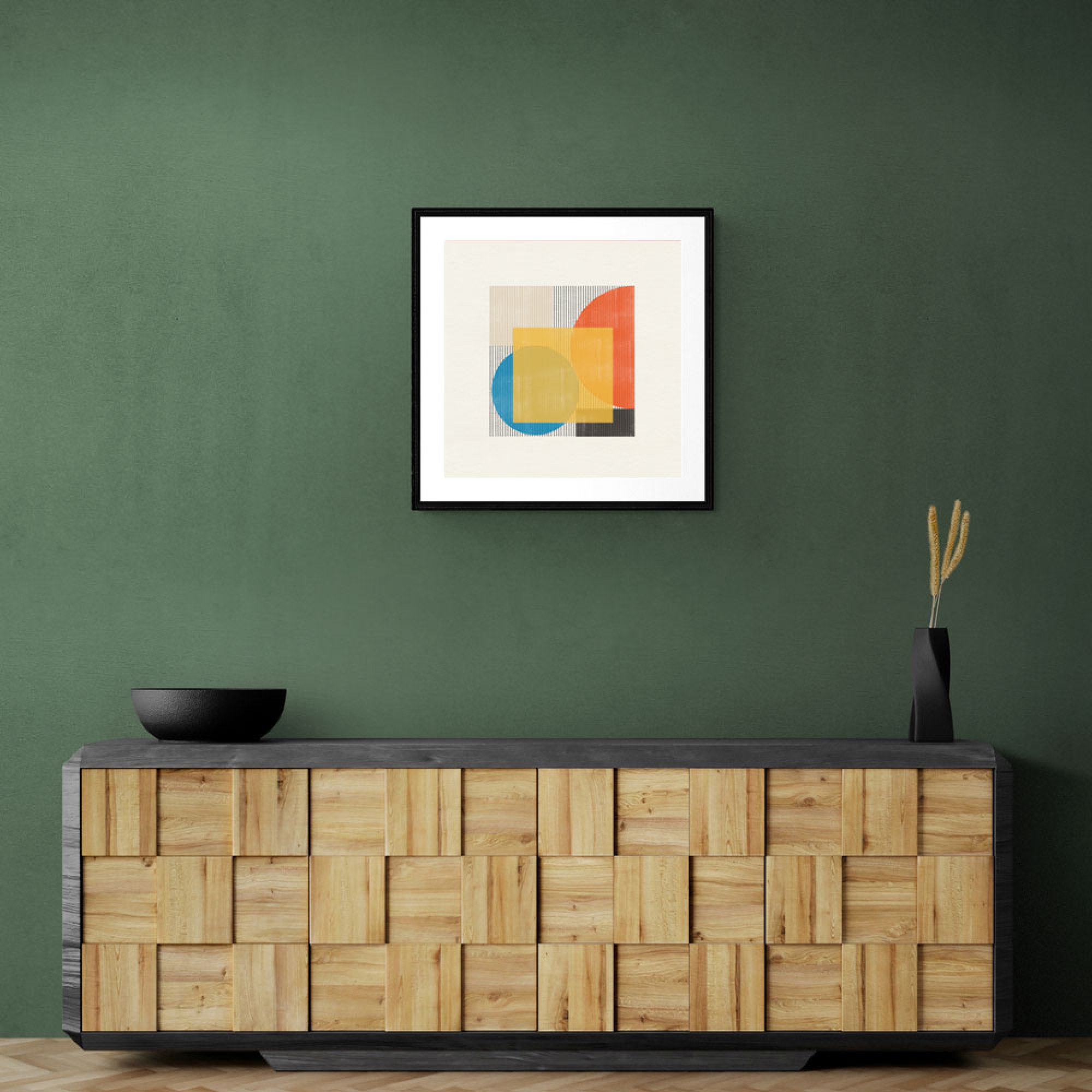 Midcentury Modern Object No2 Wall Art