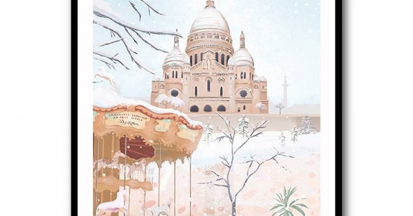 Winter In Paris Wall Art