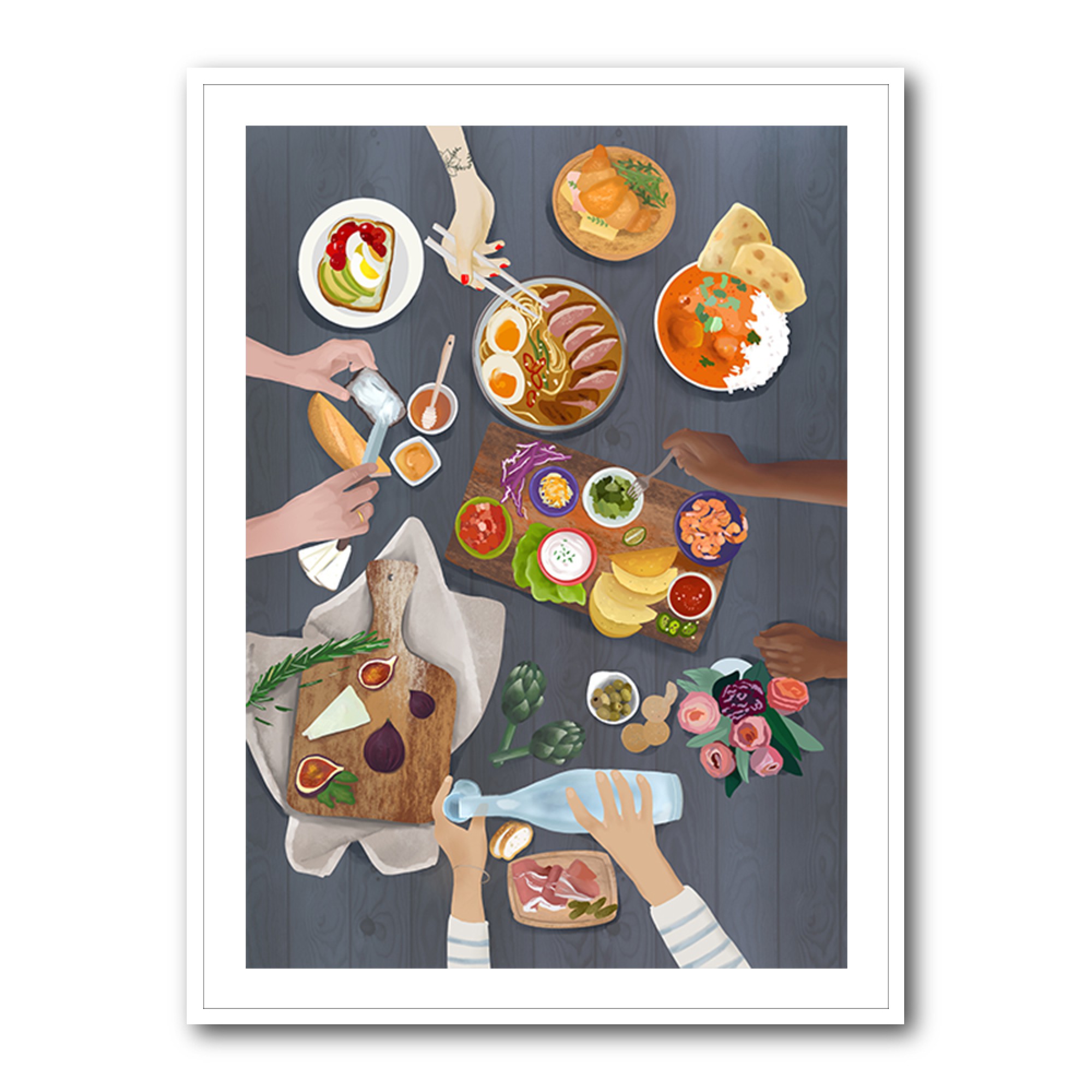 Brunch Wall Art