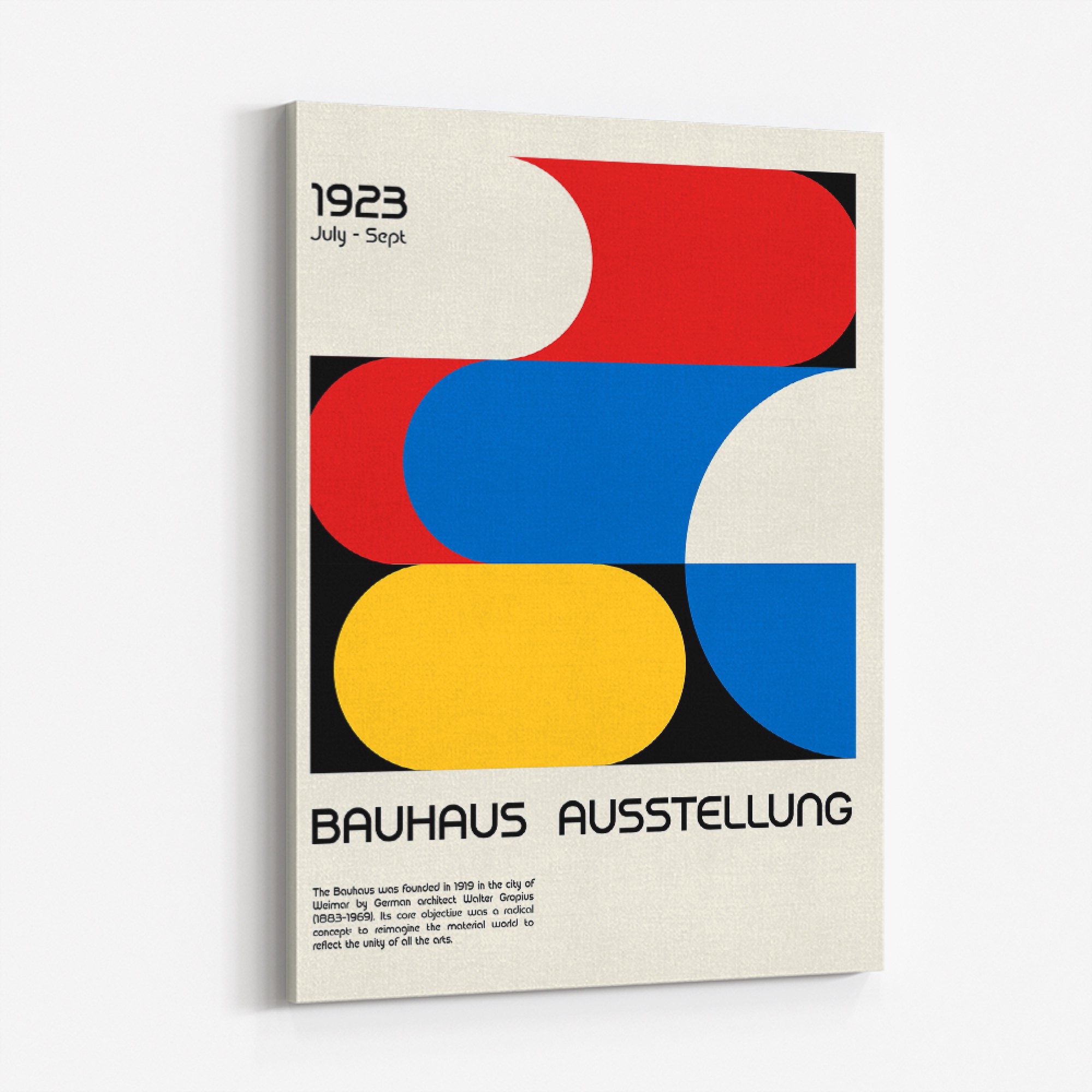 Bauhaus Ausstellung 1923 Wall Art