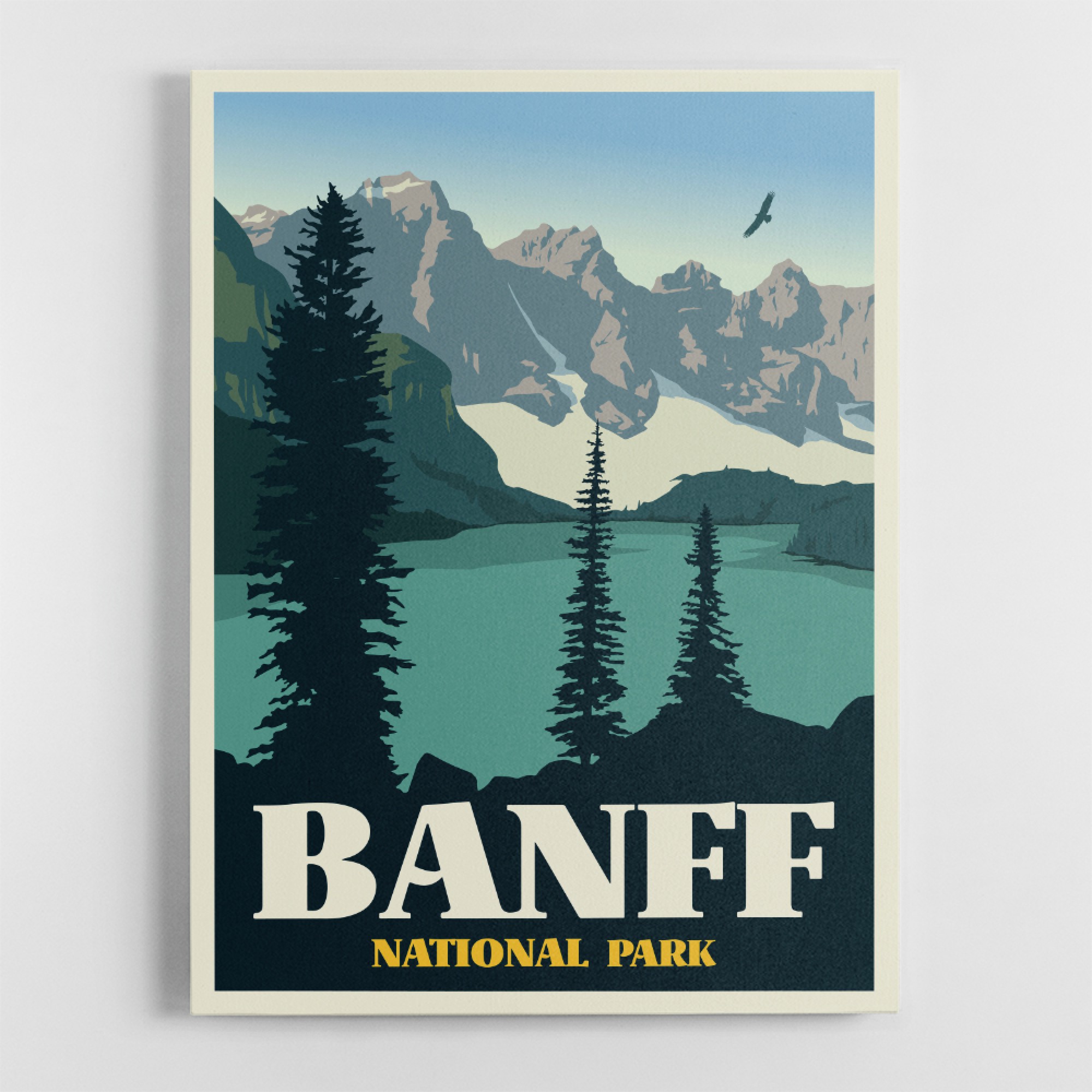 Banff National Park Travel Print Wall Art