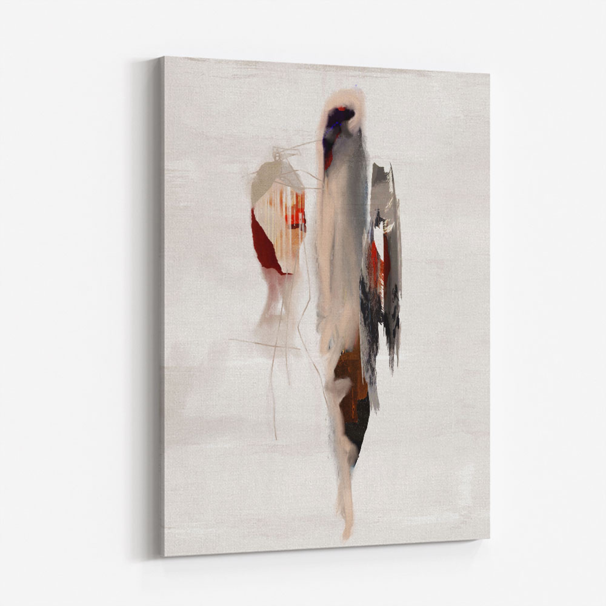 Being 1 Abstract Wall Art
