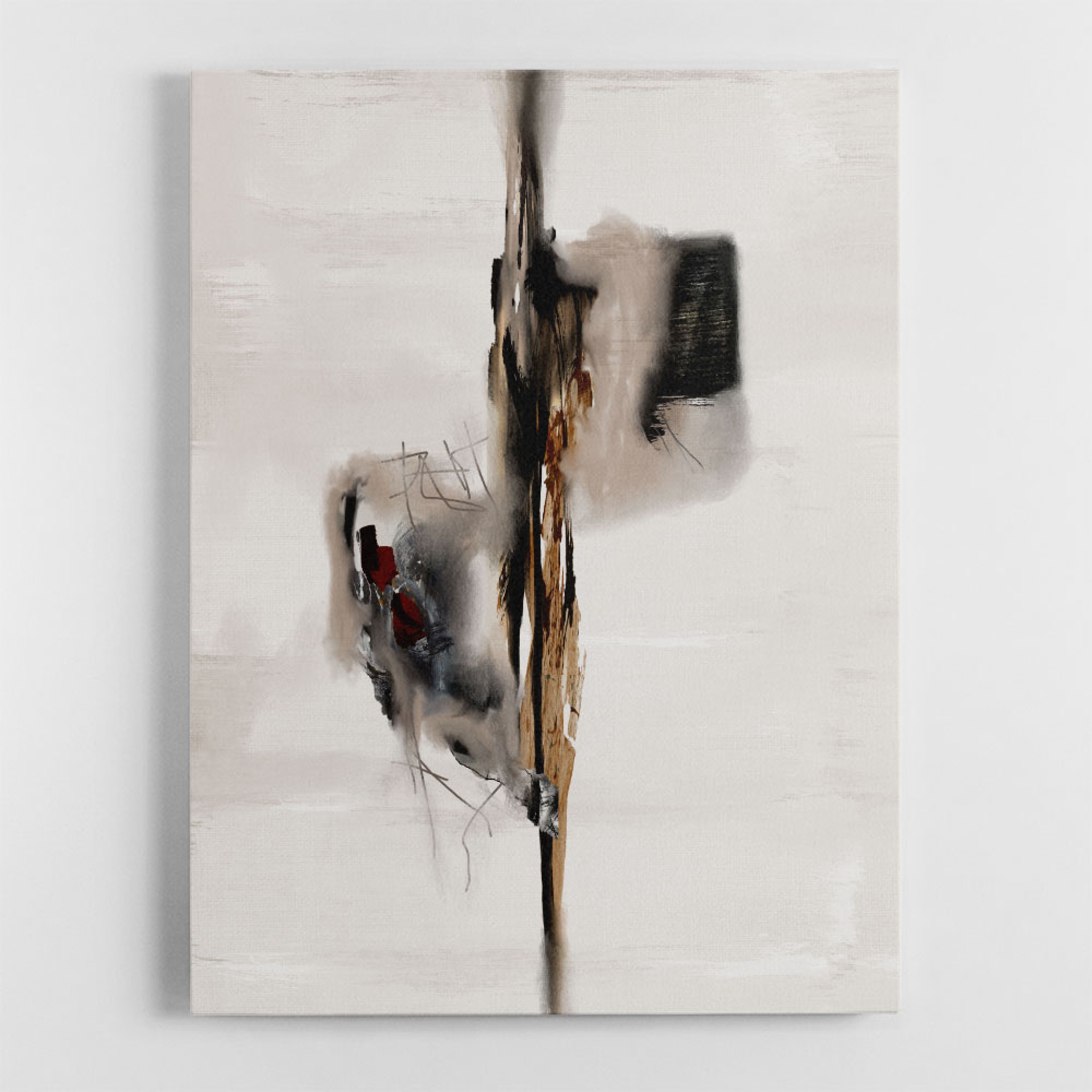 Being 2 Abstract Wall Art