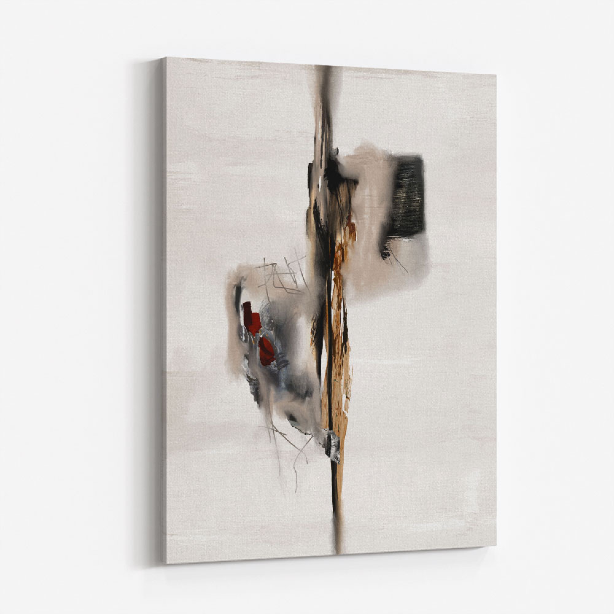 Being 2 Abstract Wall Art