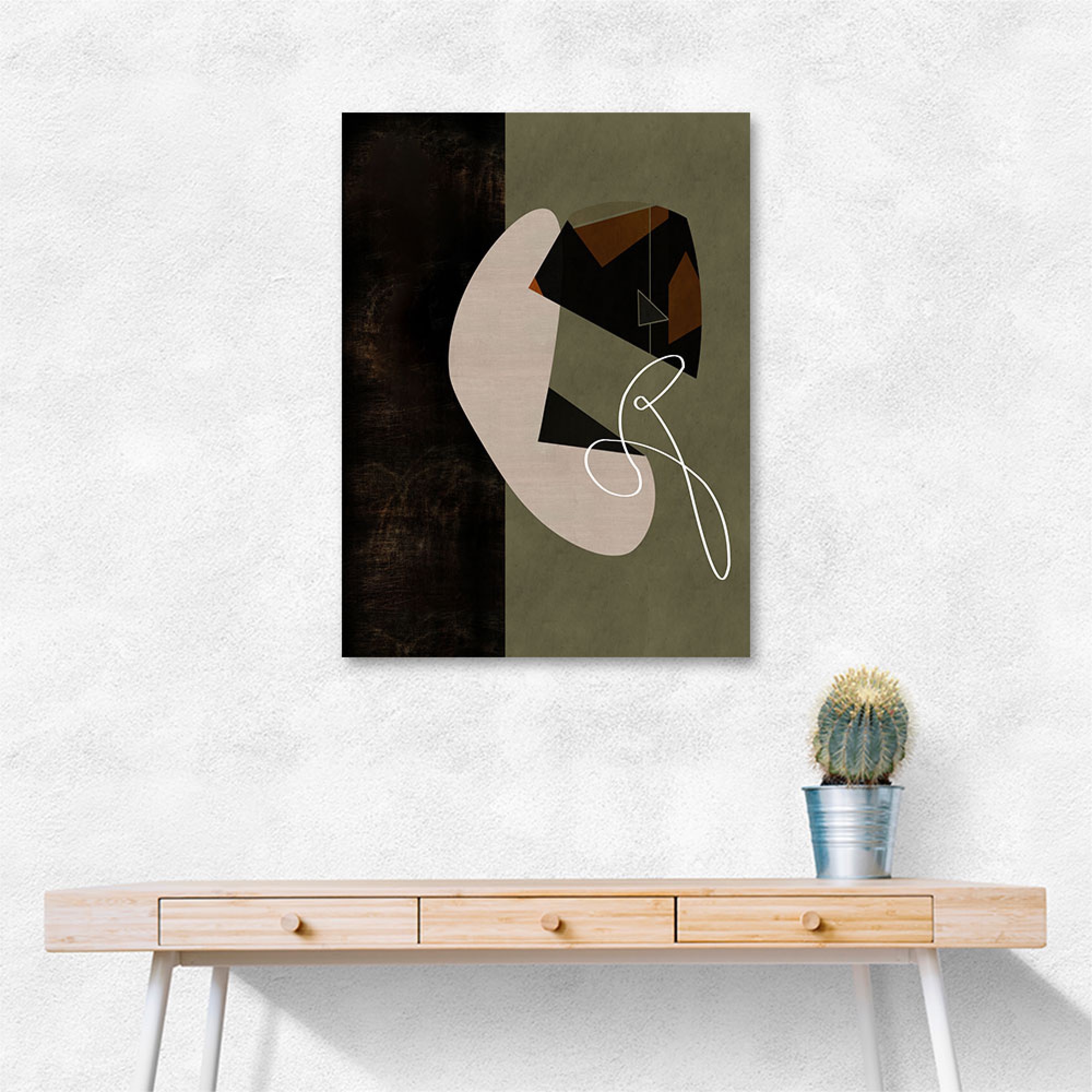 Abstract Poetry Wall Art