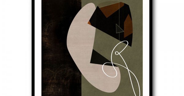 Abstract Poetry Wall Art