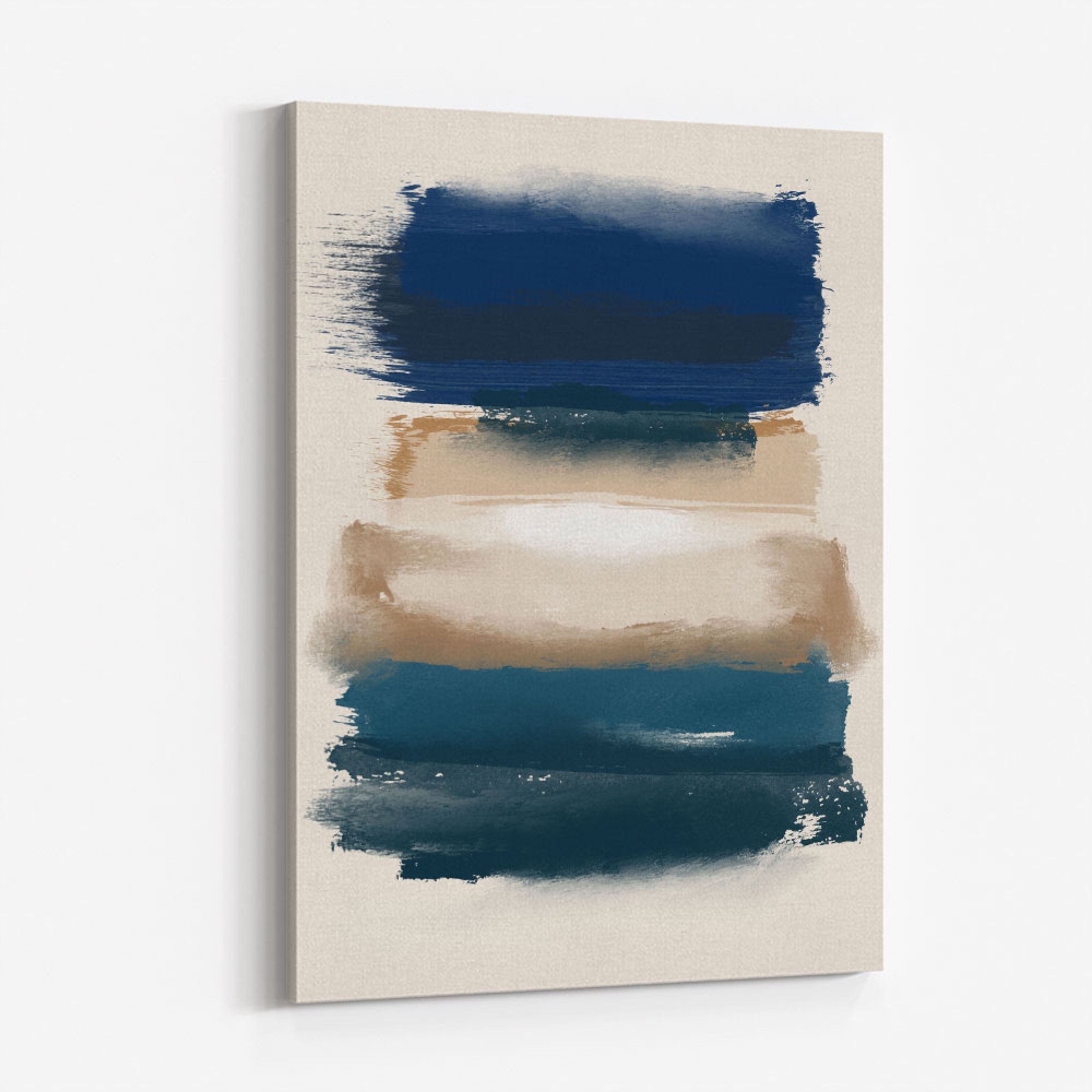 Brushstrokes Abstract Wall Art