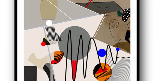 Elements of Abstraction 1 Abstract Wall Art