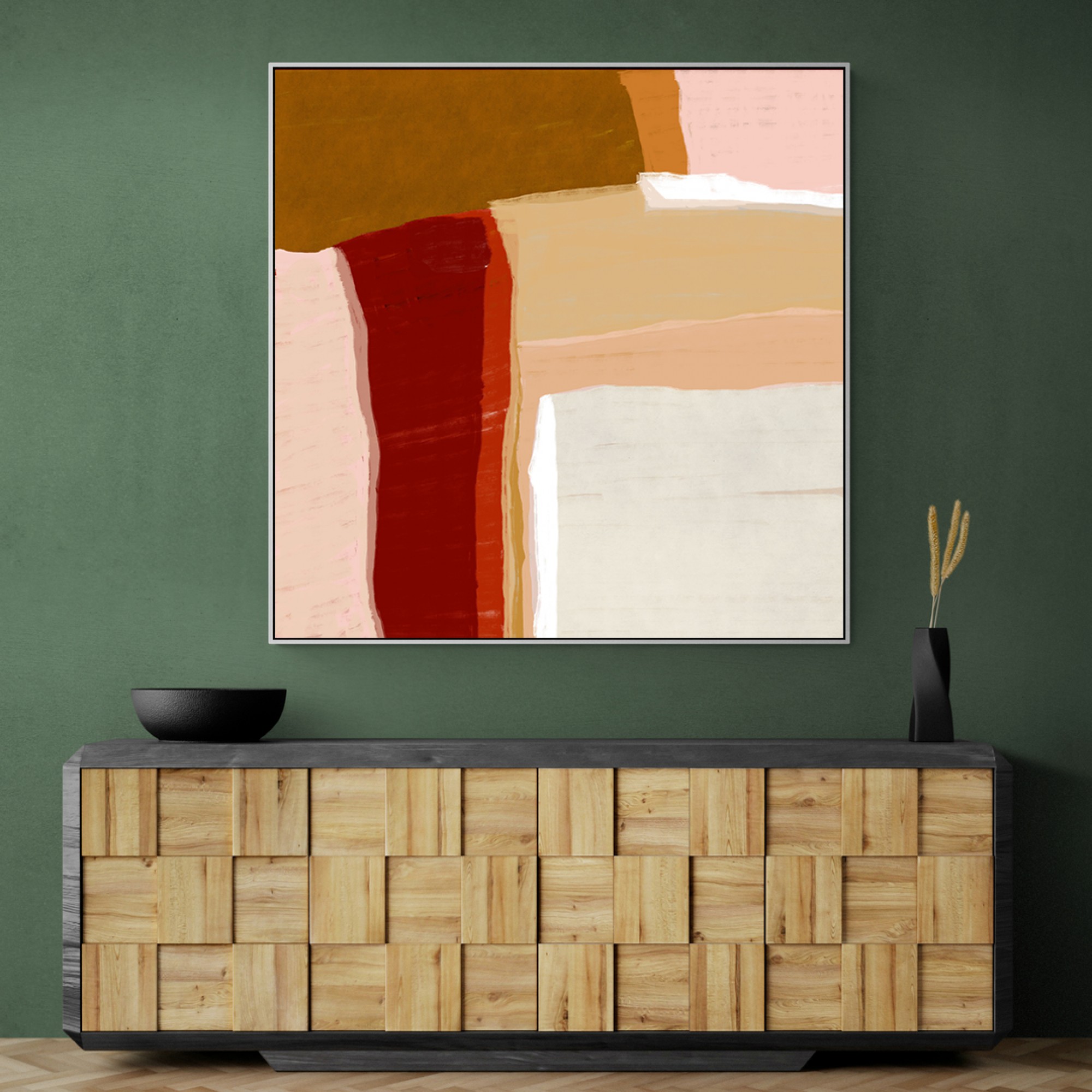 Lay Back Abstract Wall Art