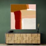 Lay Back Abstract Wall Art