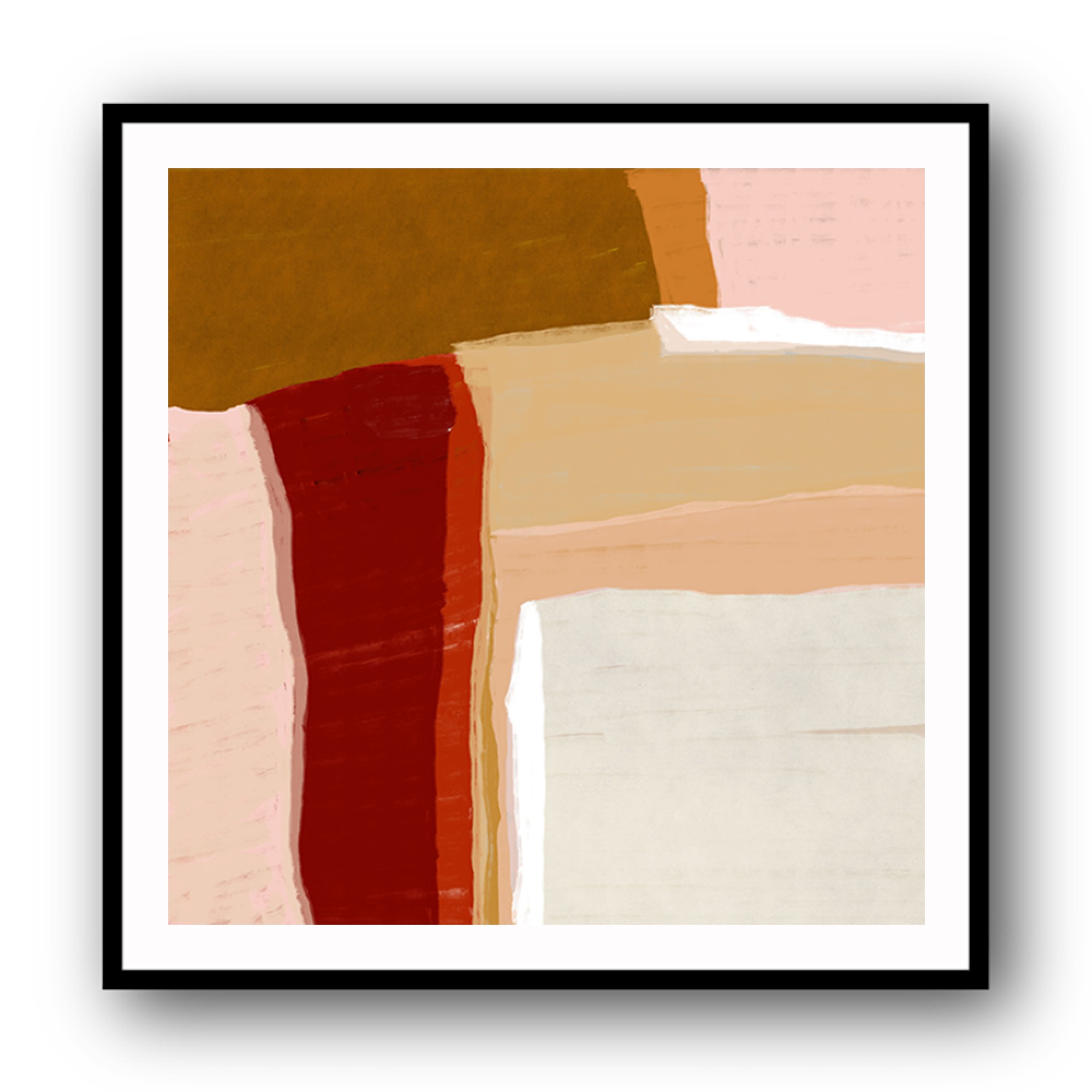 Lay Back Abstract Wall Art
