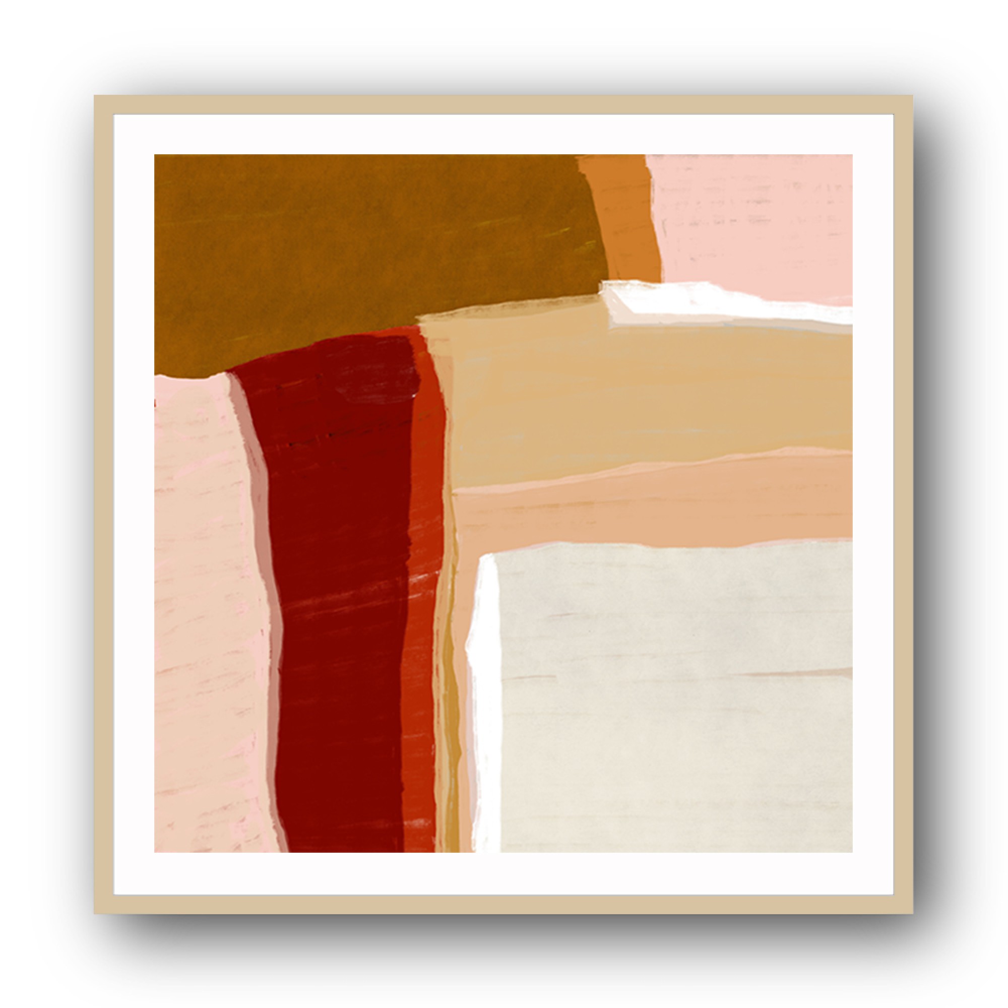 Lay Back Abstract Wall Art