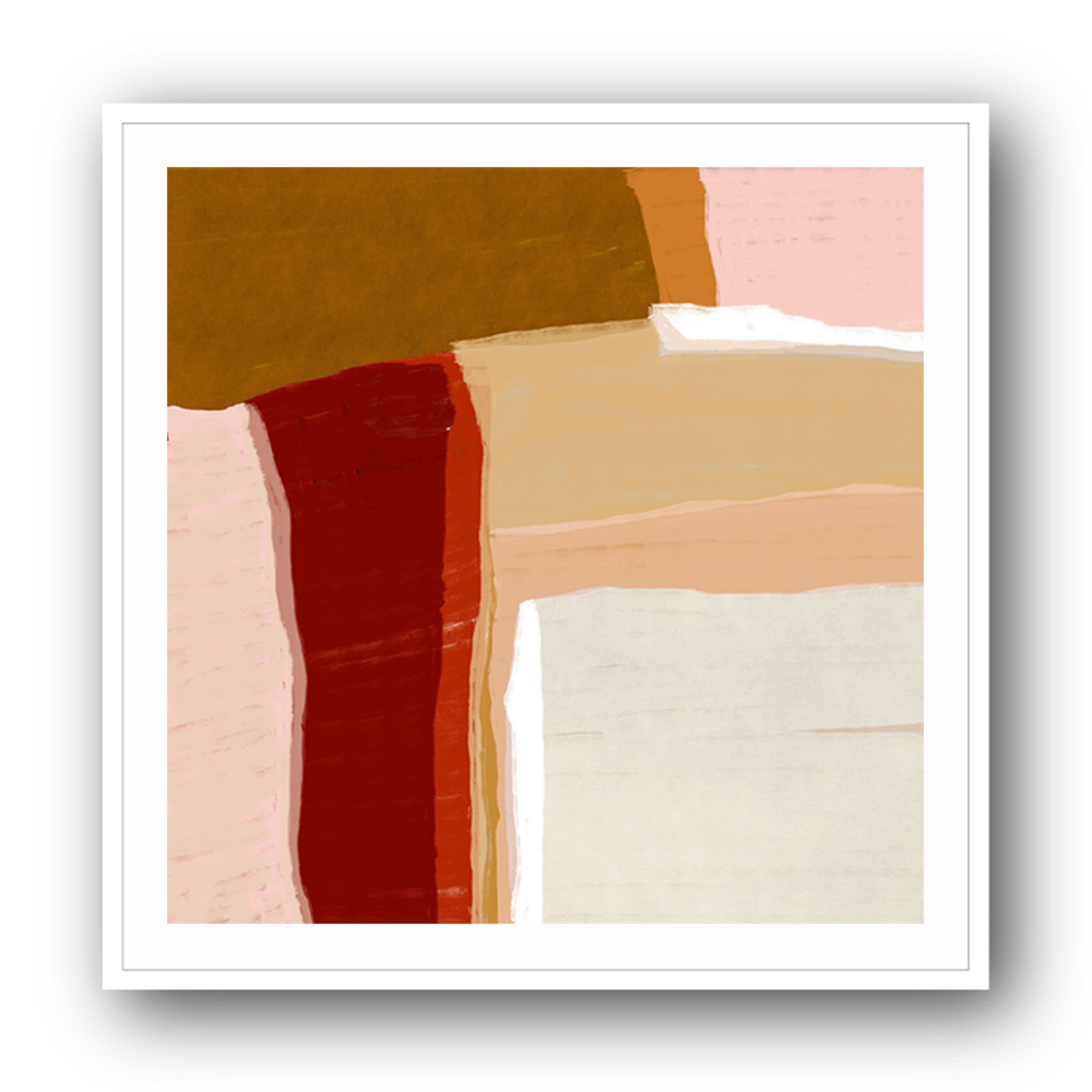 Lay Back Abstract Wall Art