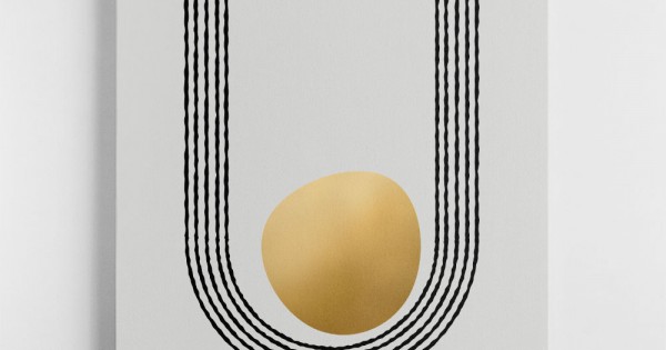 Gold unbalanced Wall Art