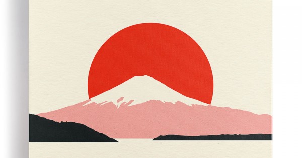 Fuji Sun Wall Art