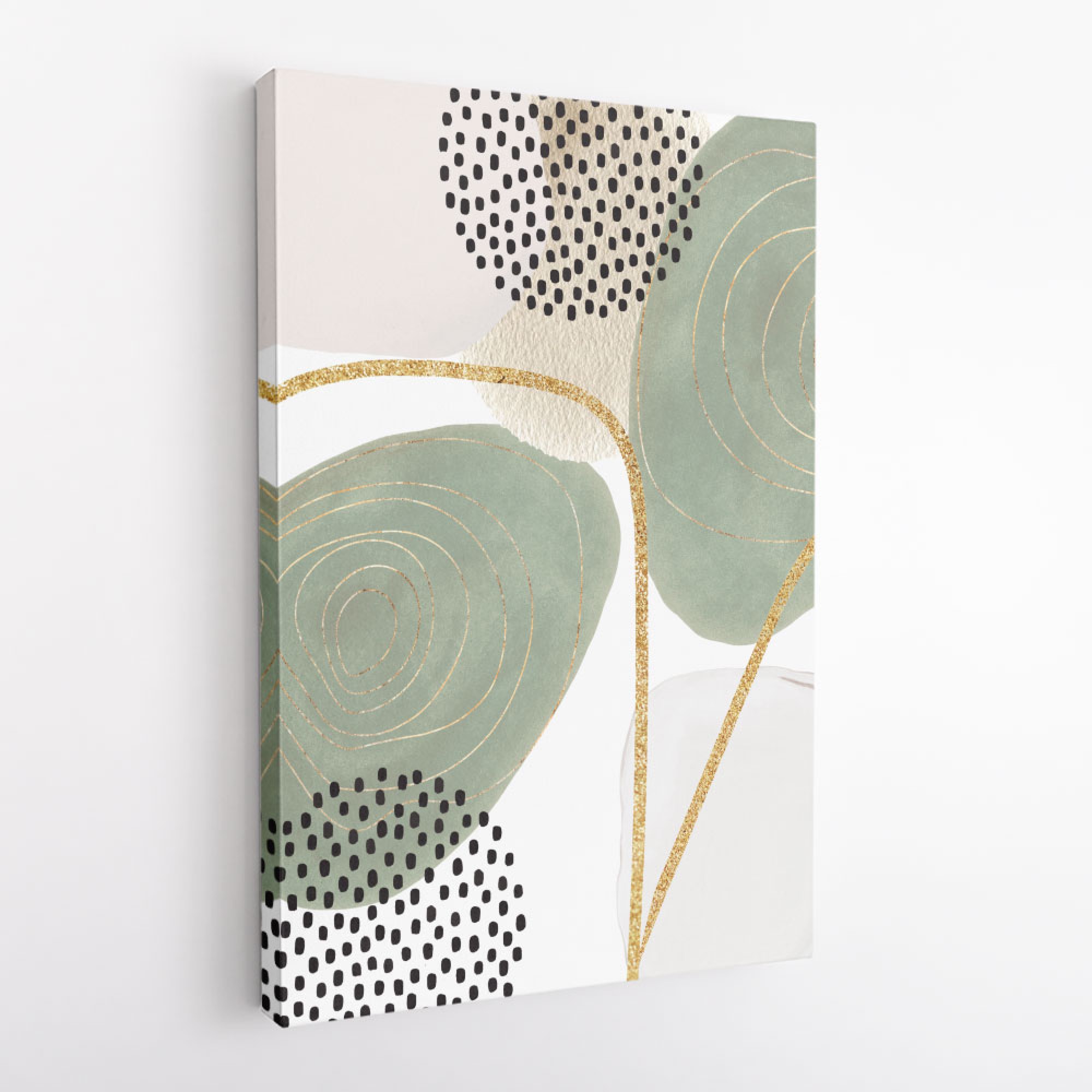 Calm green 4 Wall Art