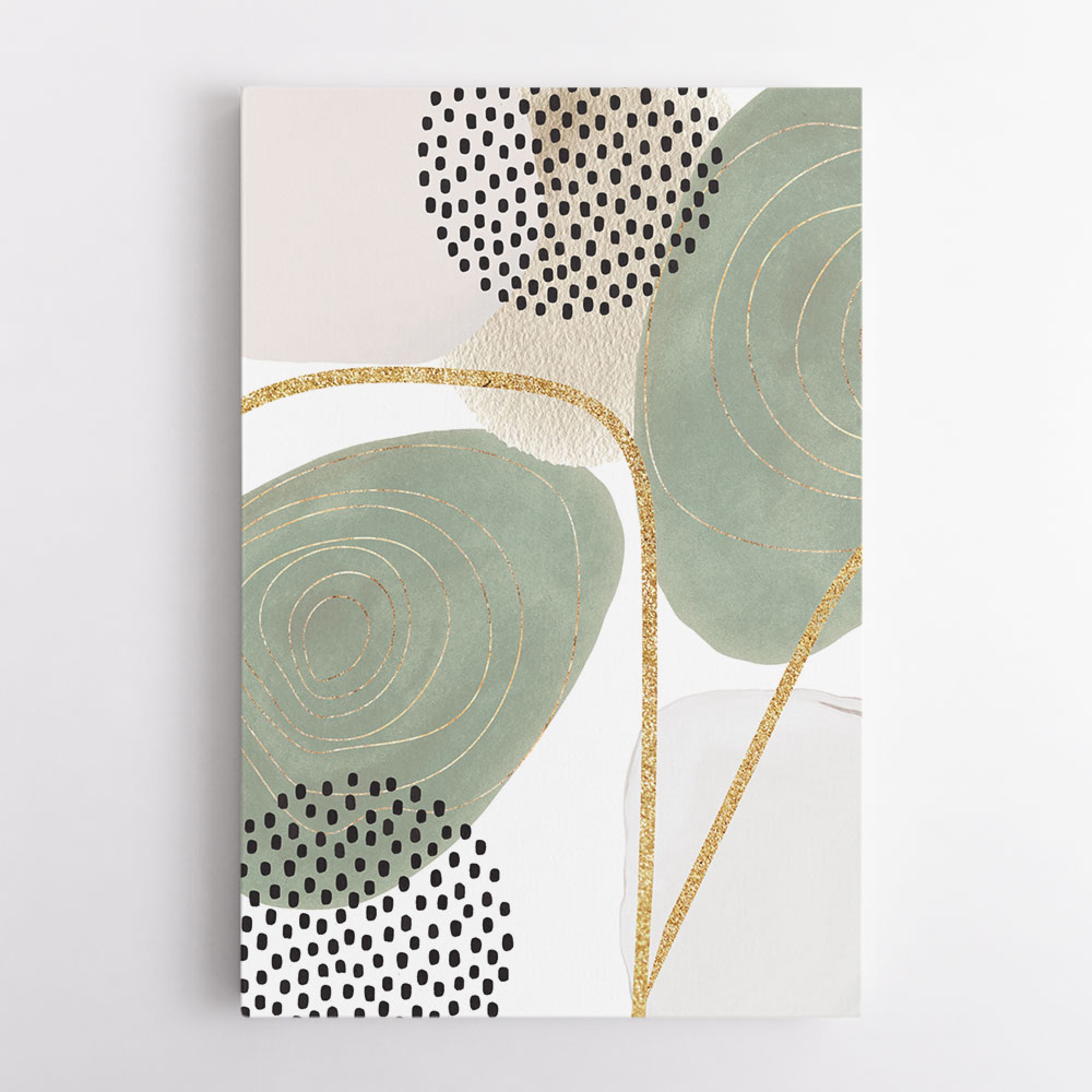 Calm green 4 Wall Art