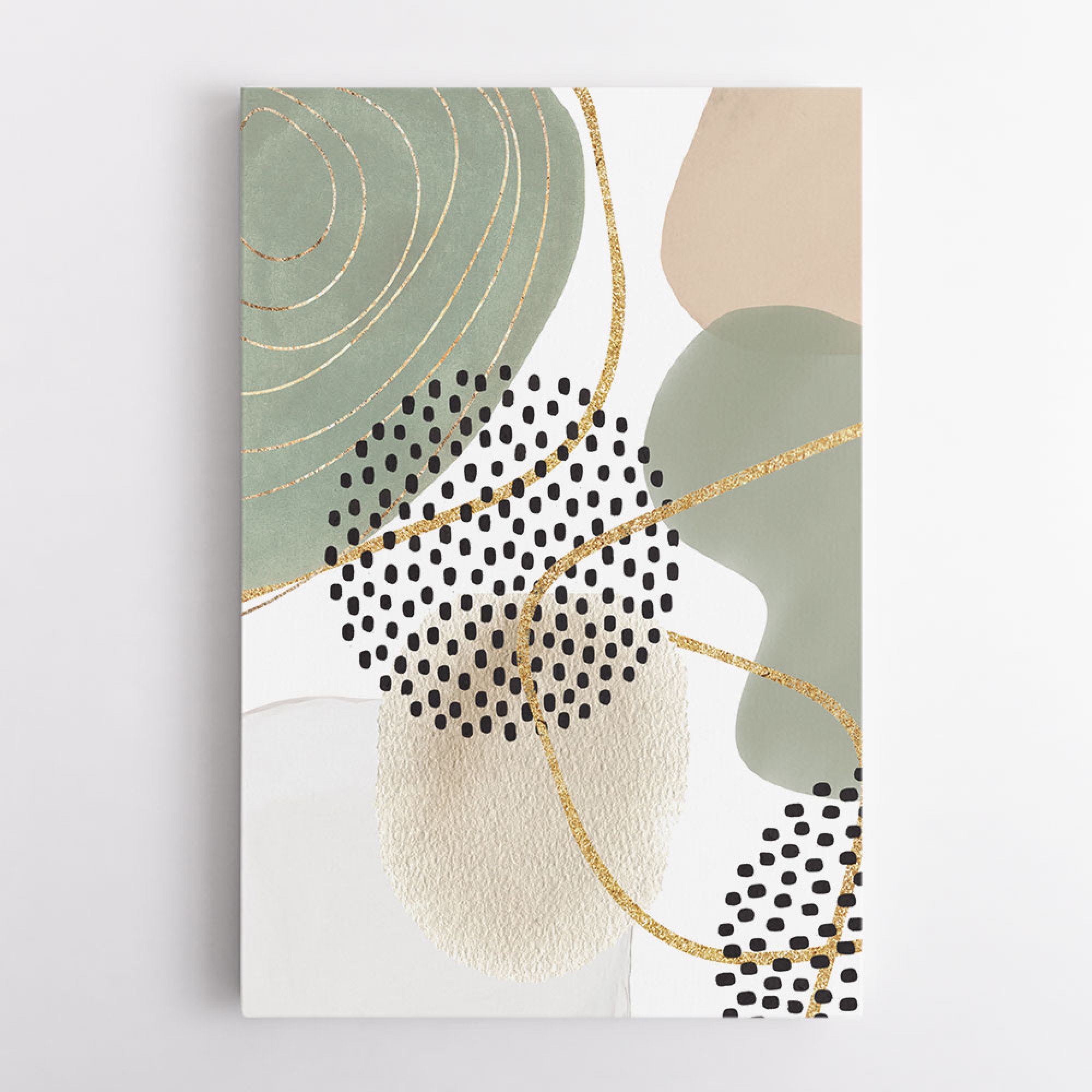 Calm green 1 Wall Art