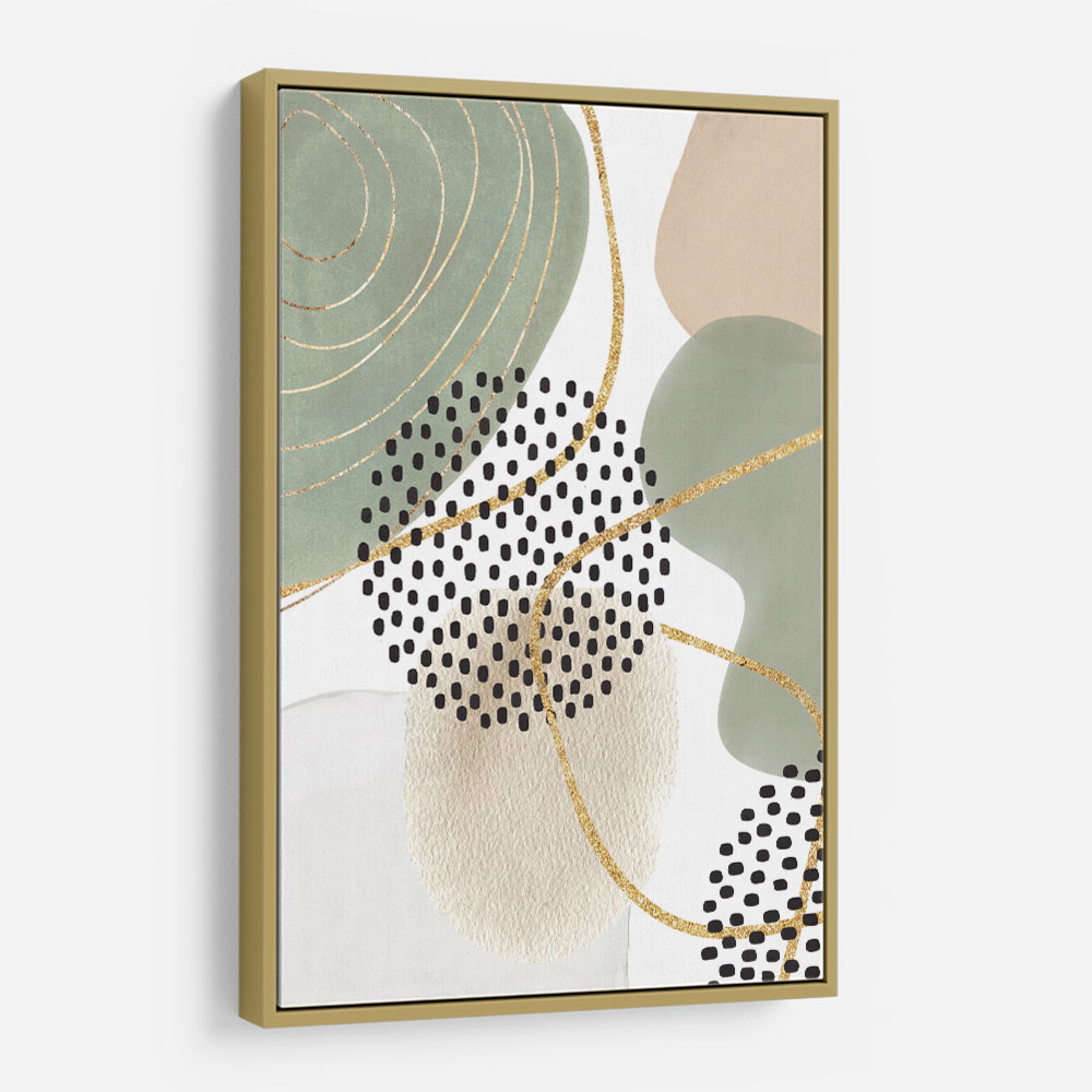 Calm green 1 Wall Art