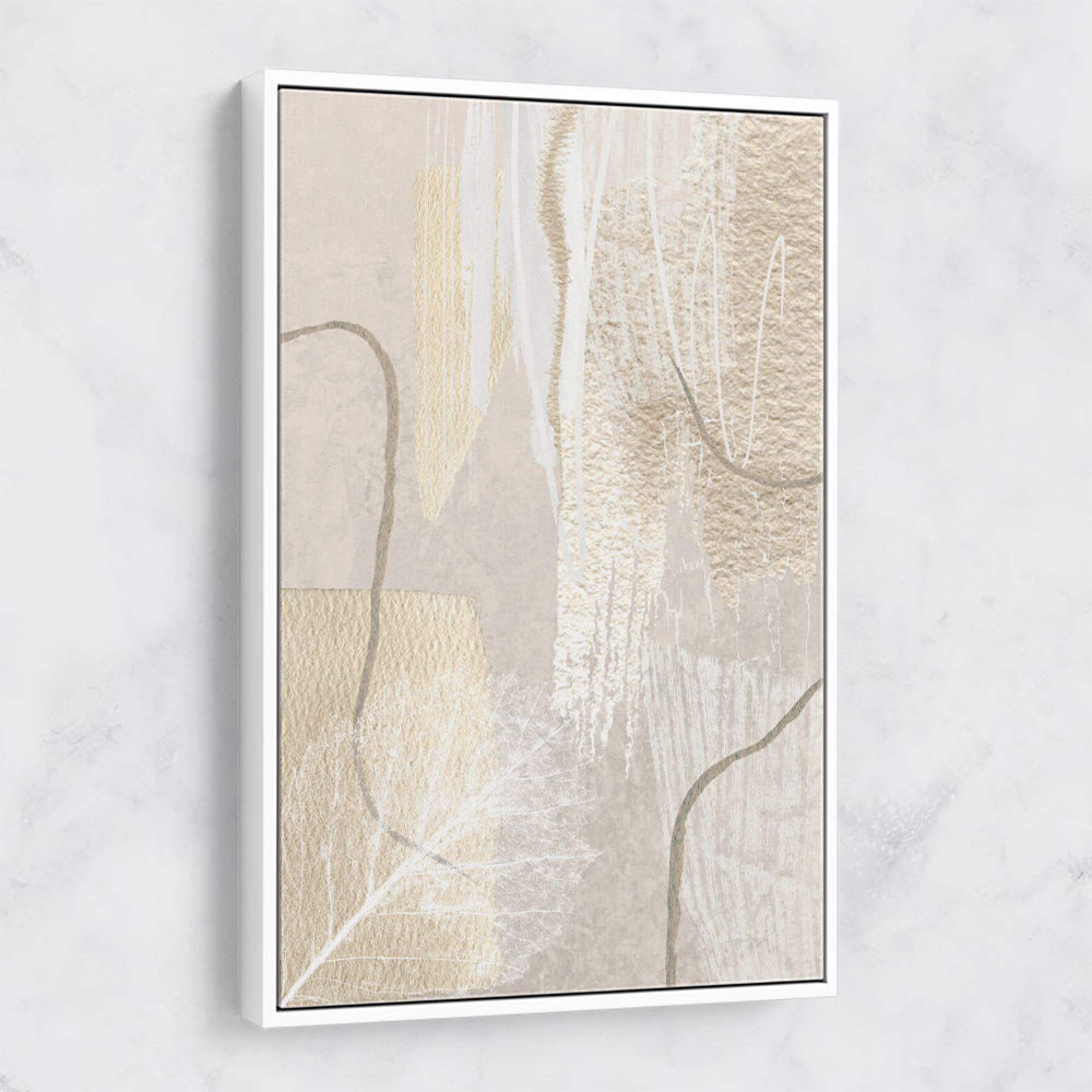 Calm Ivory 1 Wall Art