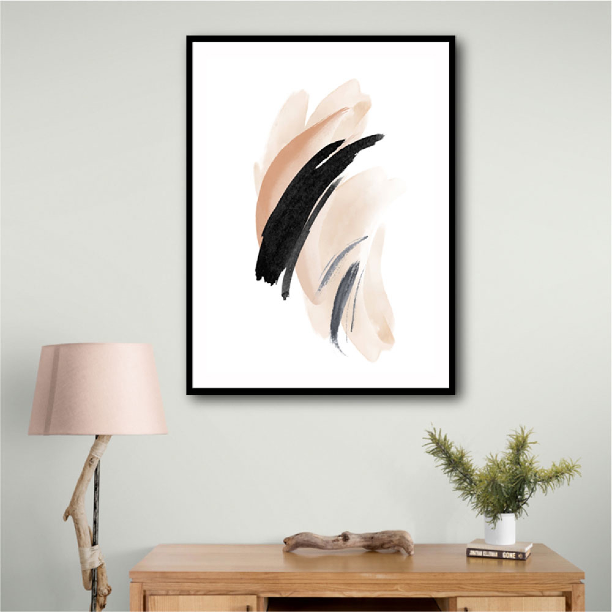 Simple Beige 2 Wall Art