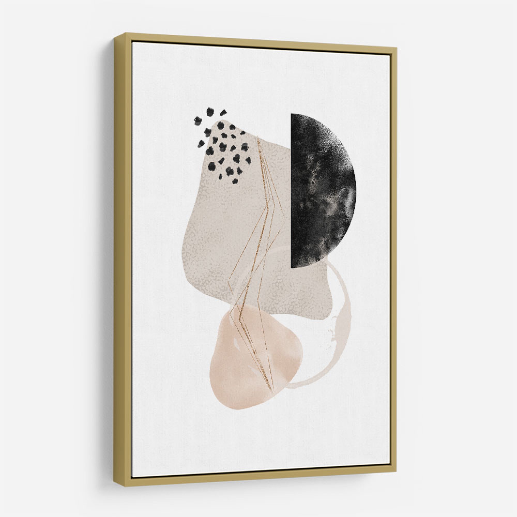 Simple Beige 3 Wall Art
