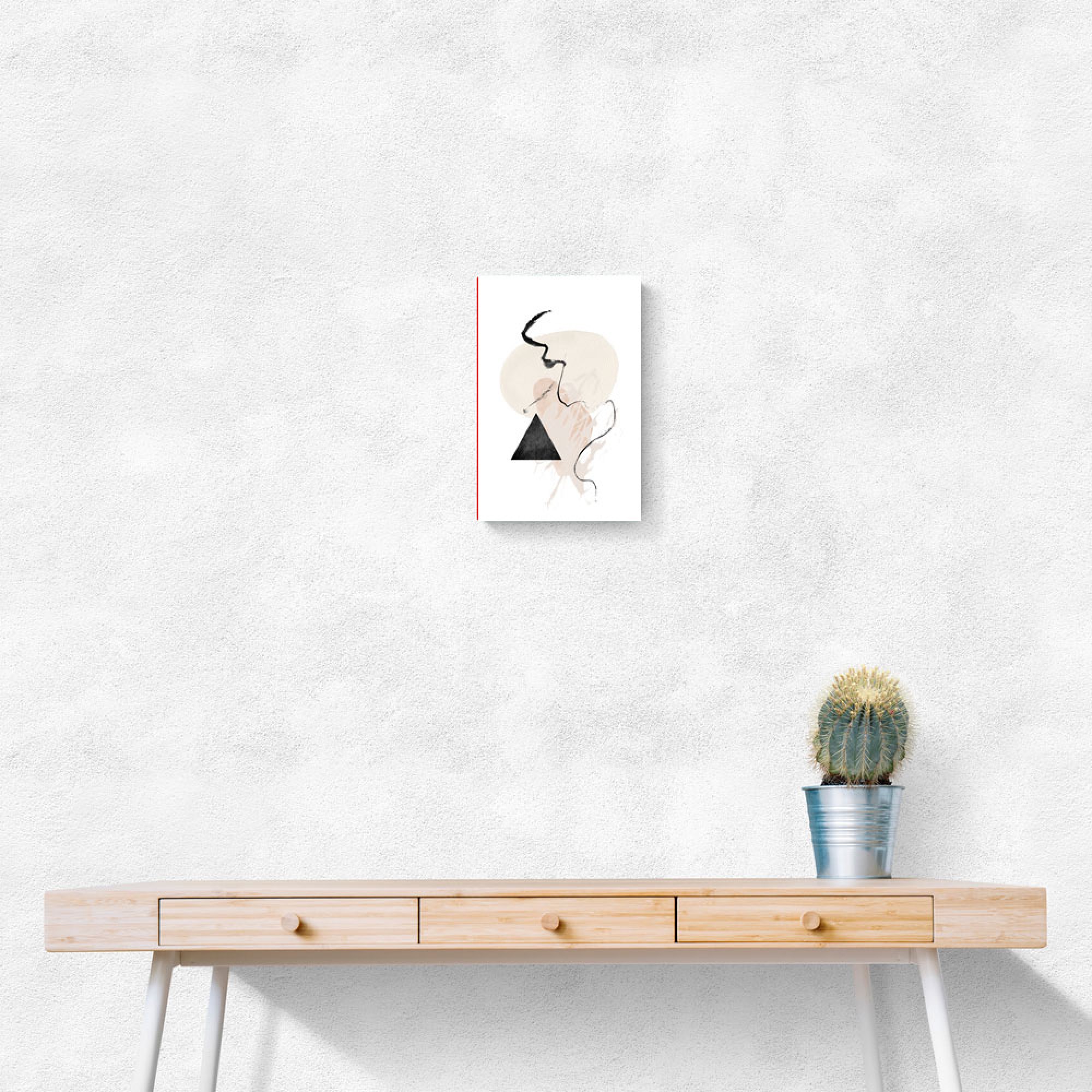 Simple Beige 3 Wall Art