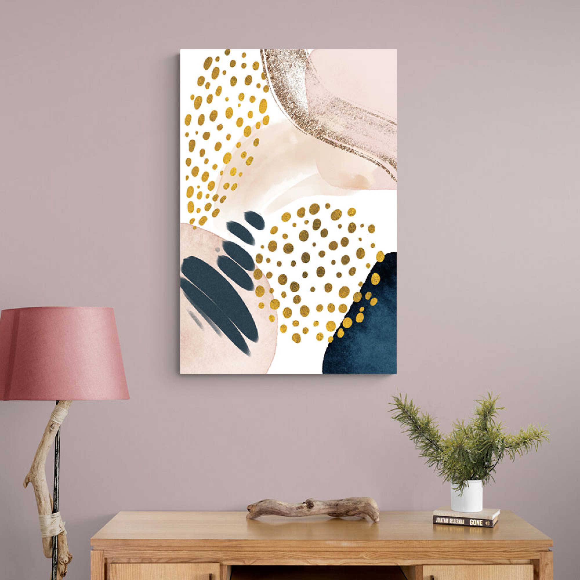 Smooth Abstract 1 Wall Art