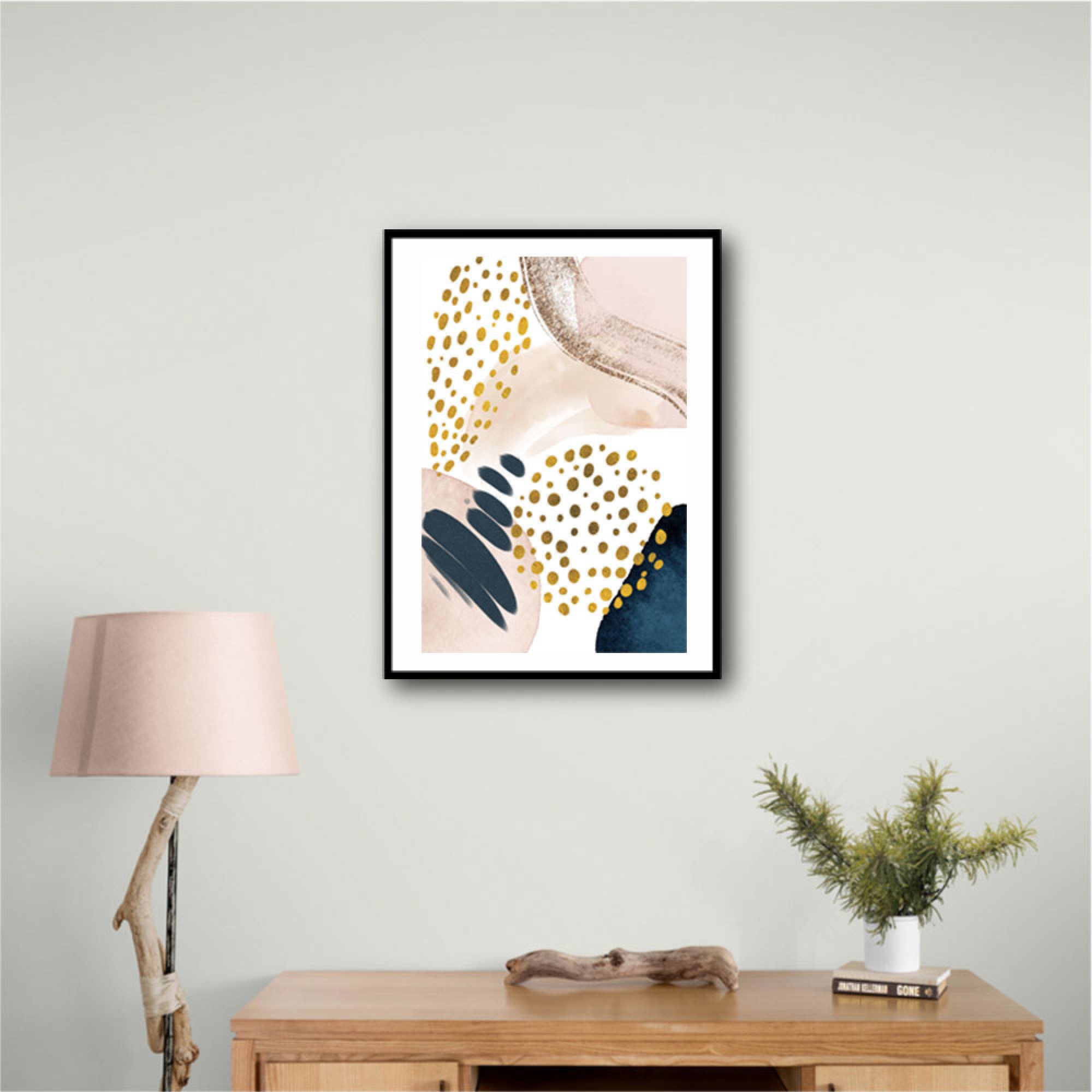 Smooth Abstract 1 Wall Art