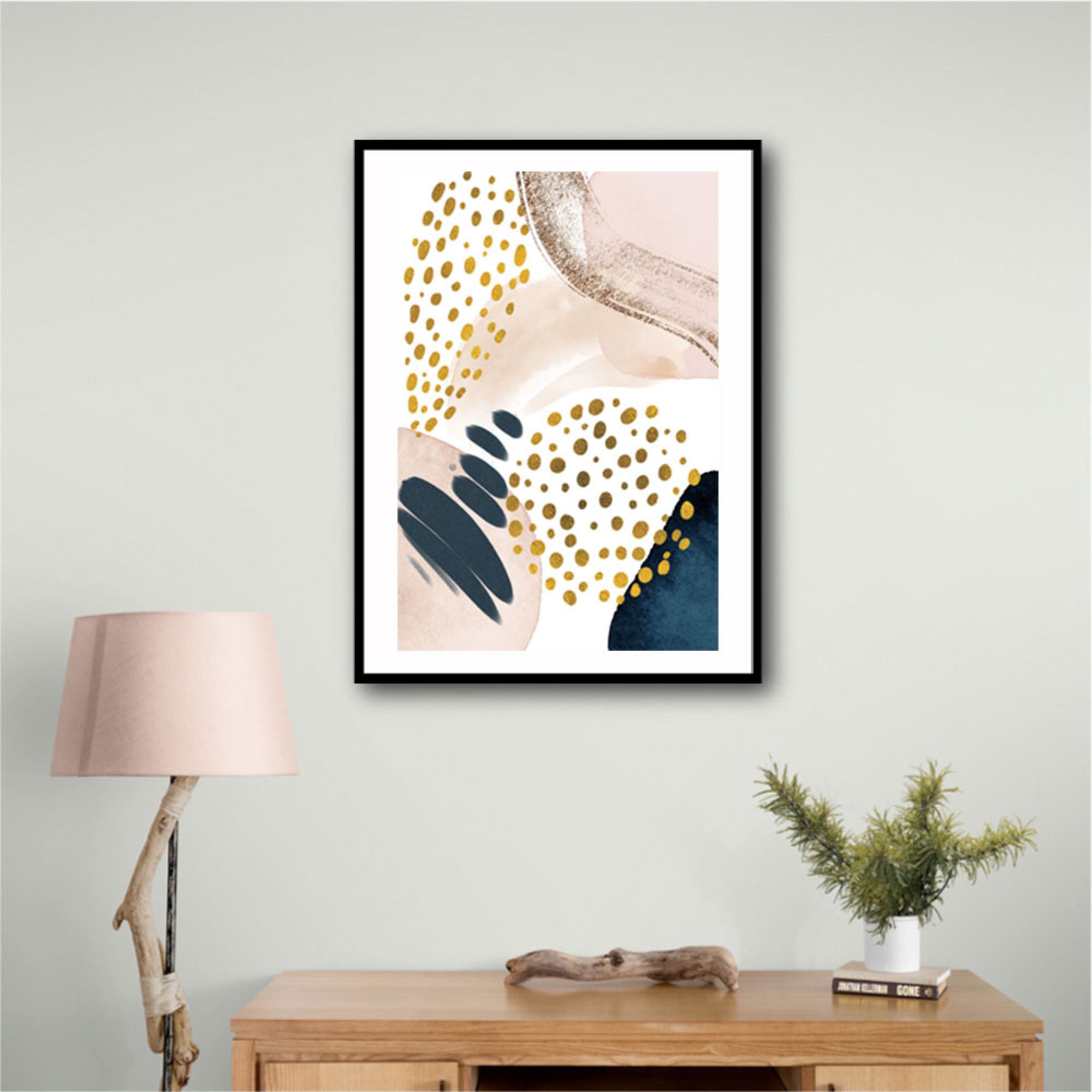 Smooth Abstract 1 Wall Art