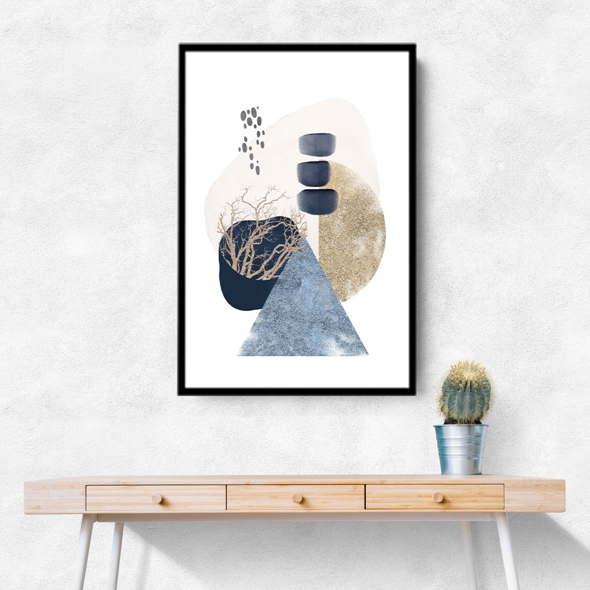 Smooth Shapes 2 Wall Art
