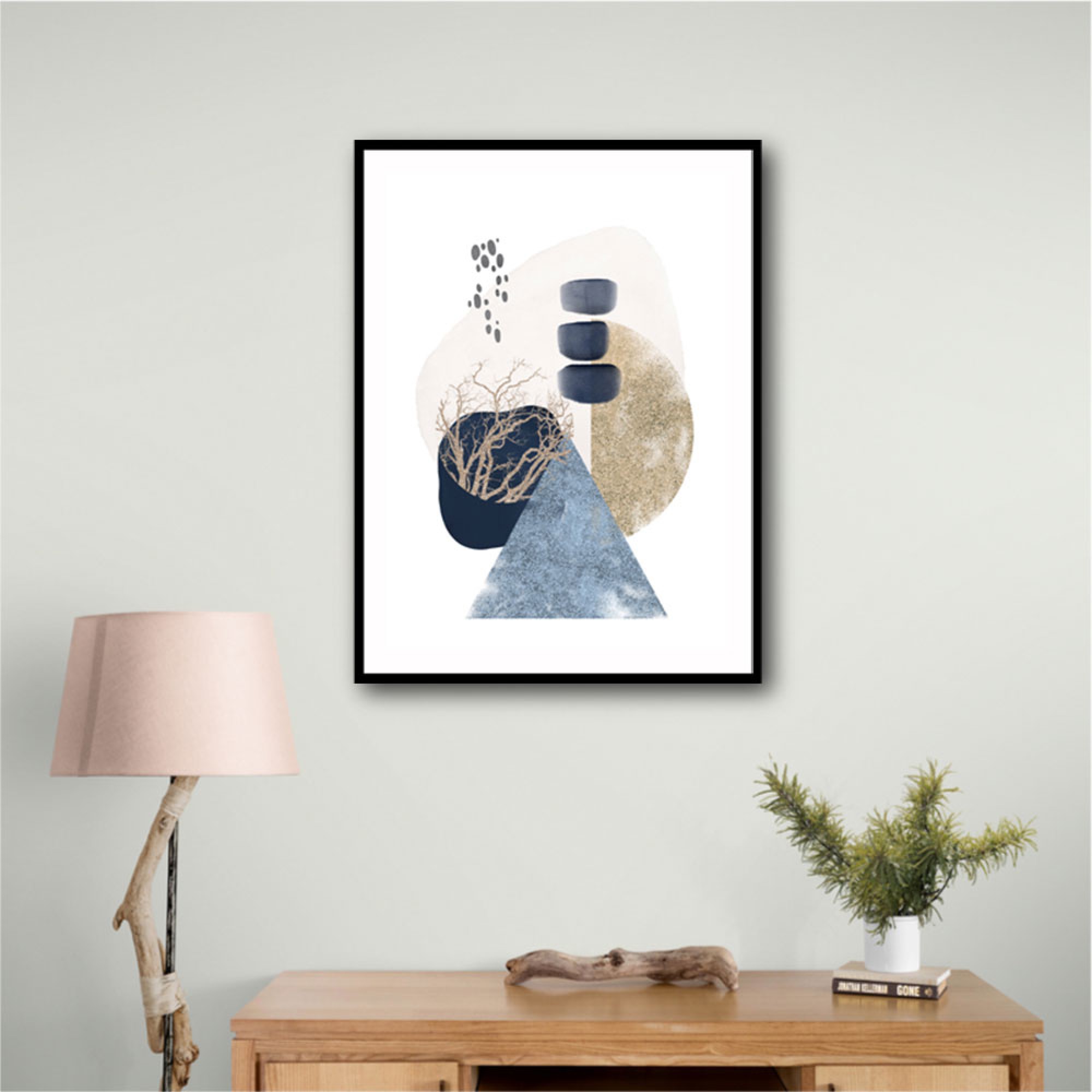 Smooth Shapes 2 Wall Art